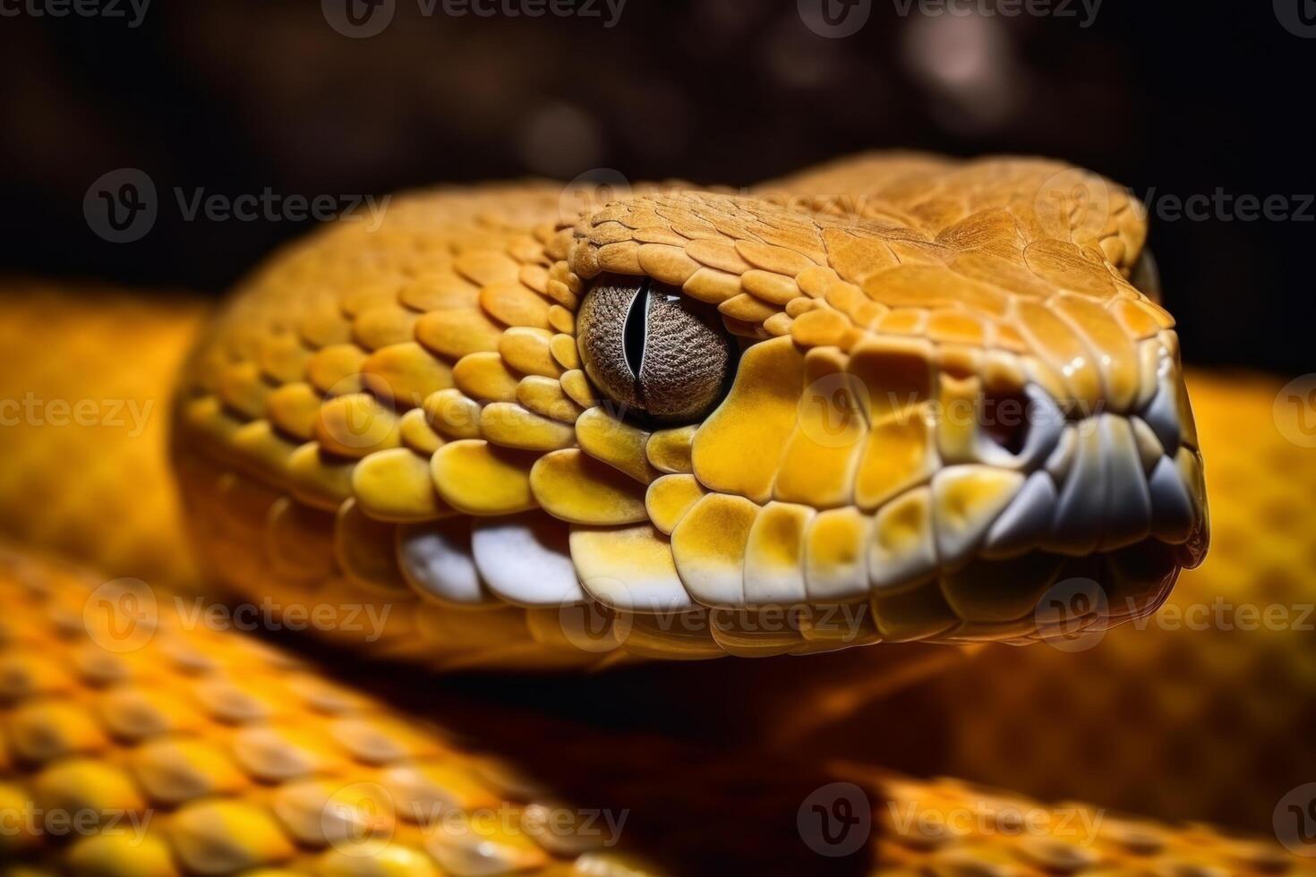 Colorful snake python cobra viper forest hiding waiting for prey ...
