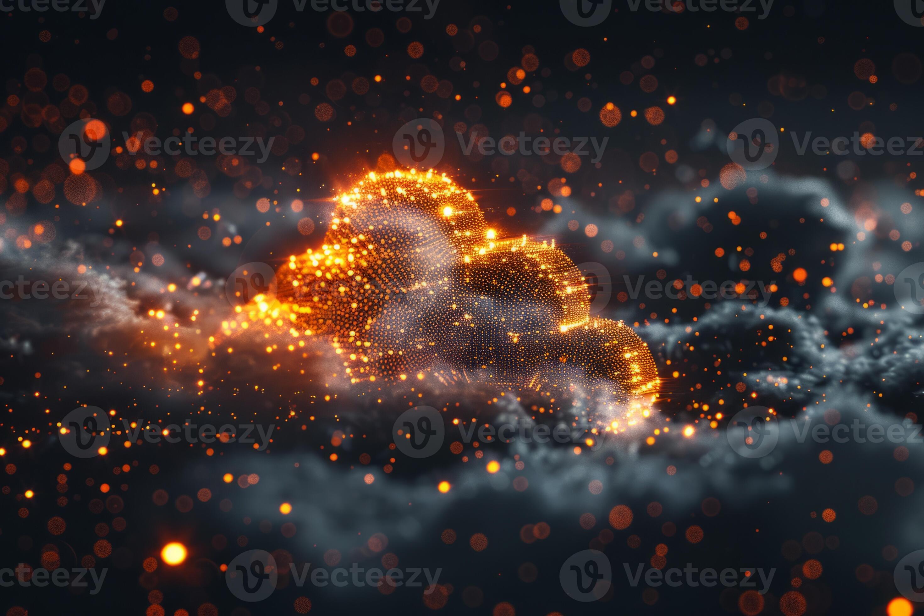 Cloud Computing Network Safe Encrypted Storage Personal Data Protection