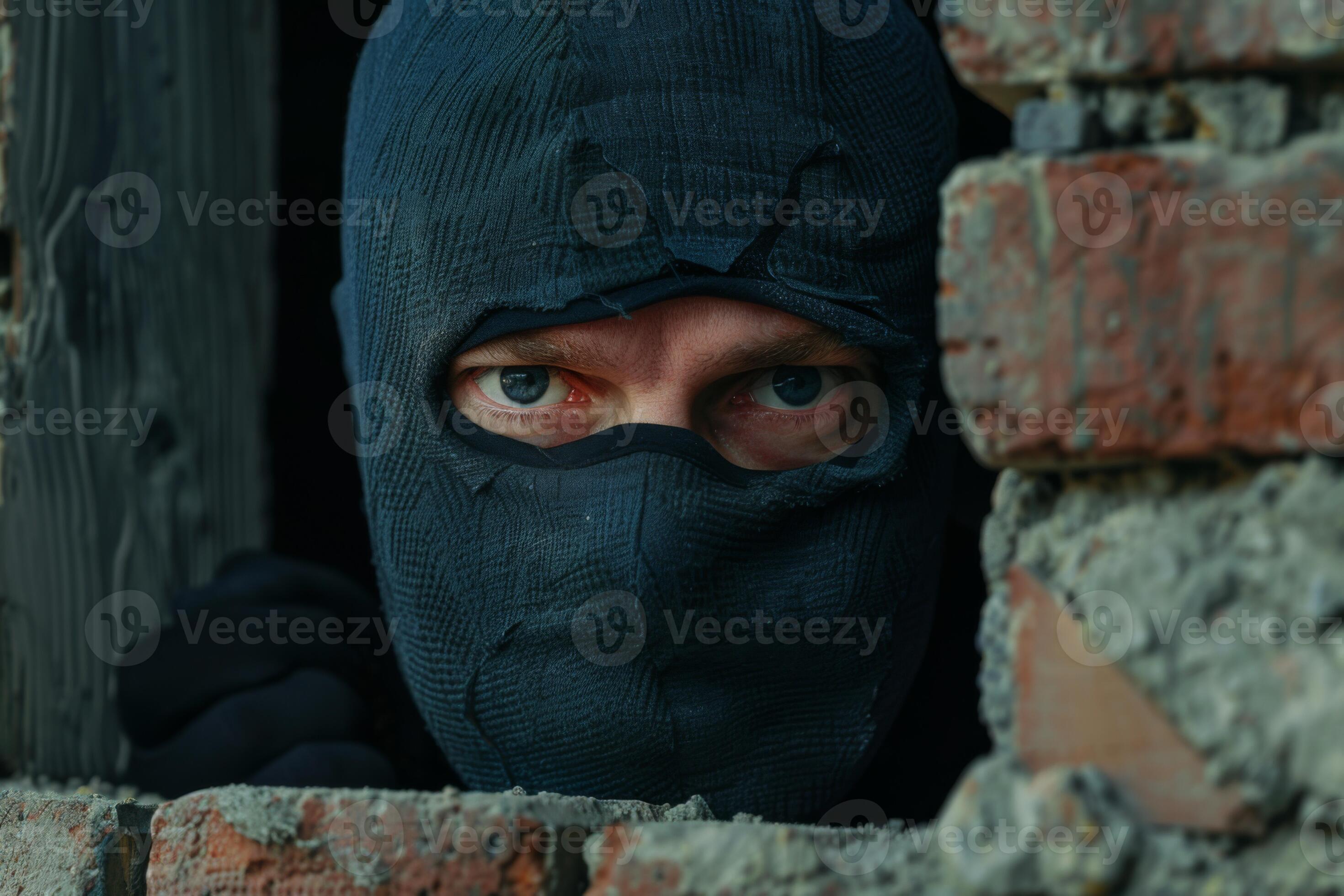 Burglar thief robbing house criminal activity robbery burglary mask crime scene stealing mugger ...