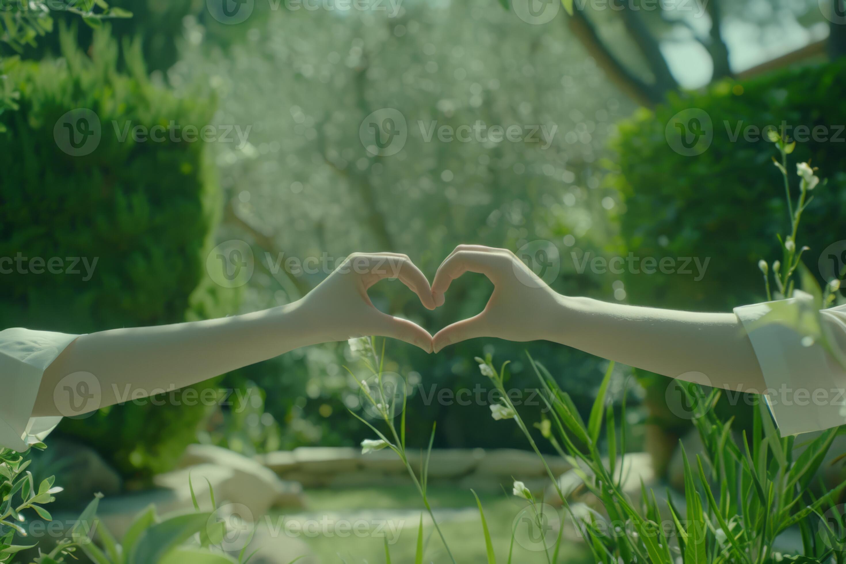 manos demostración corazón símbolo Pareja amor relación conexión apreciación dedos palmas mano ...