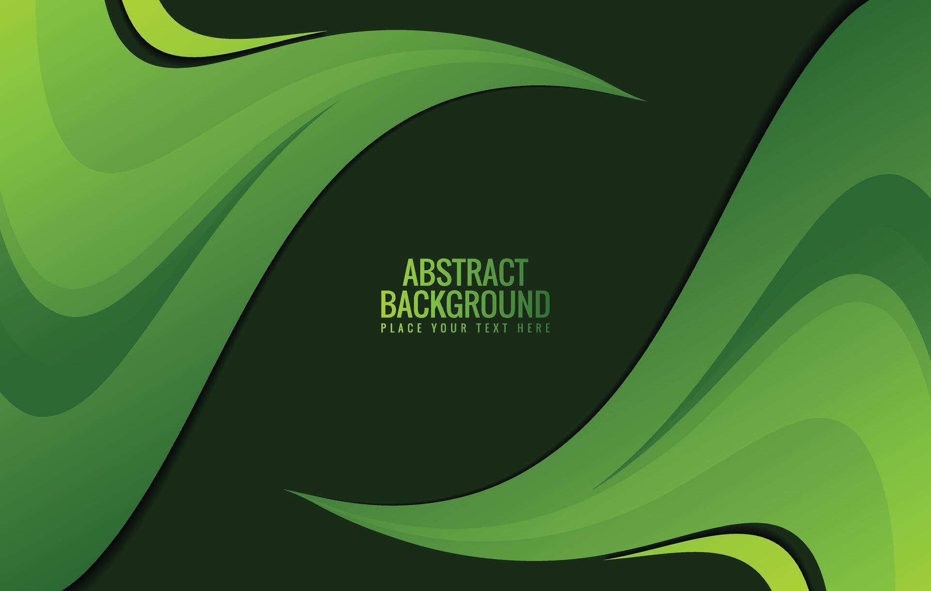 modern stylish green wave design background 46528155 Vector Art at Vecteezy