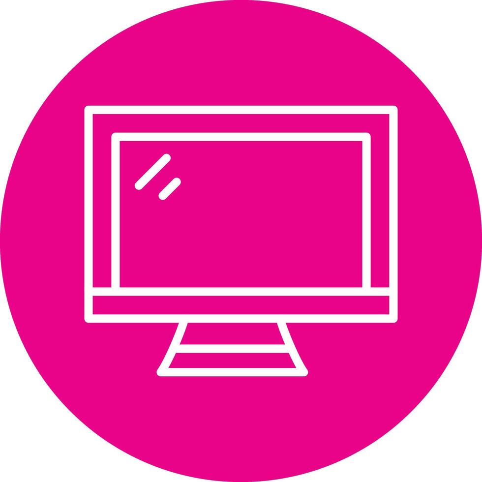 Monitor Line Circle Icon 46529712 Vector Art at Vecteezy Monitor Line Circle Icon 46529712 Vector Art at Vecteezy