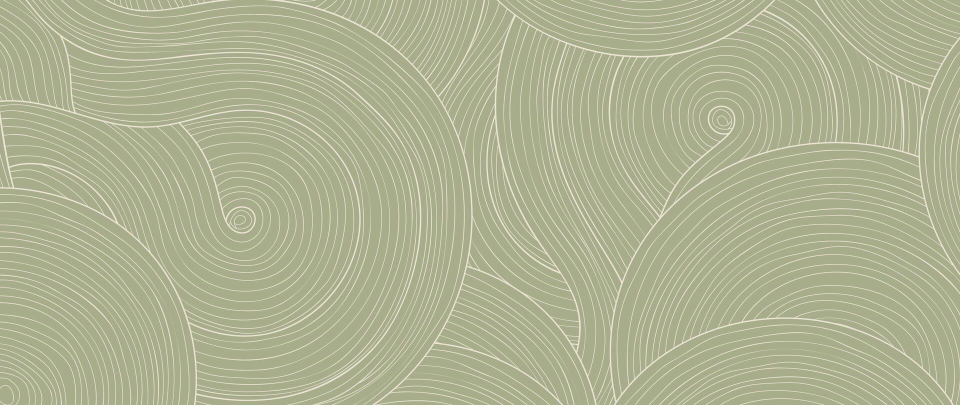 Abstract Line Art Background Minimalist Pencil Hand Drawn Contour Doodle Scribble Curve Lines