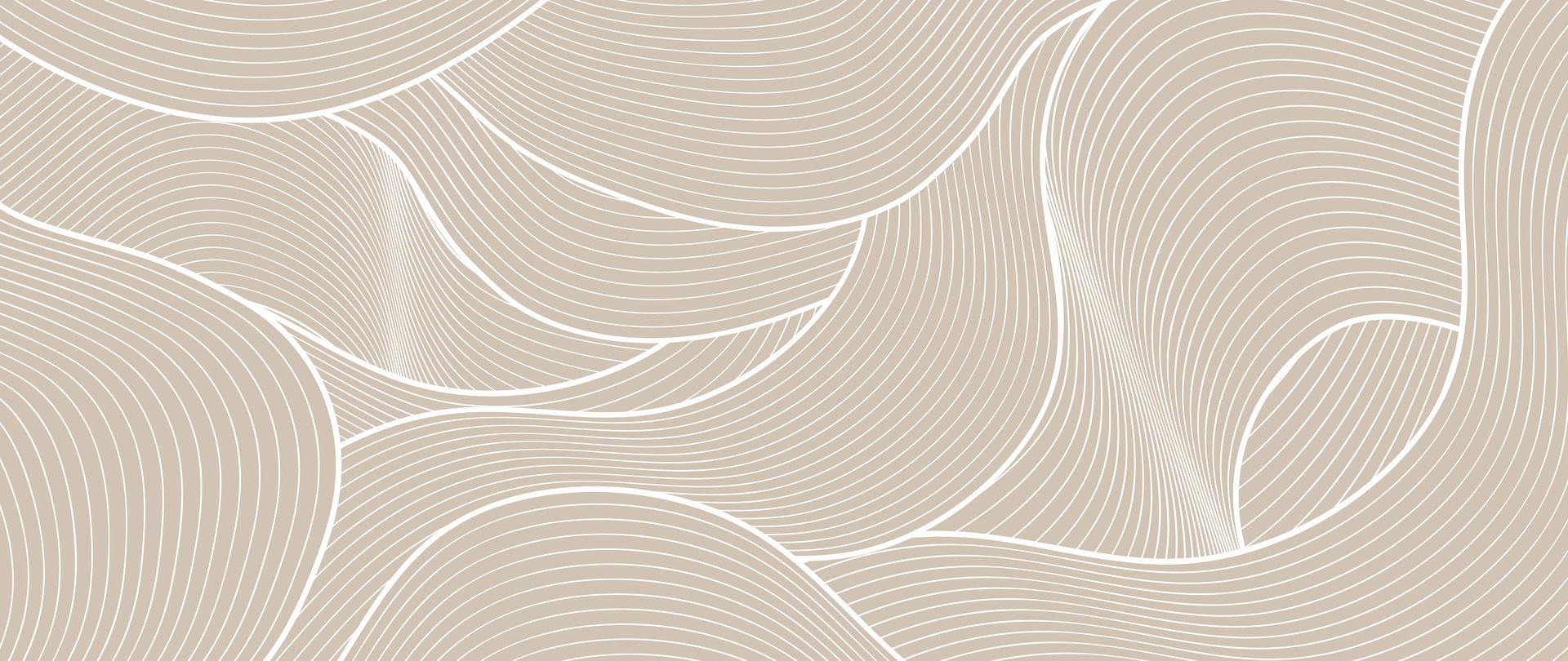 Abstract Line Art Background Minimalist Pencil Hand Drawn Contour