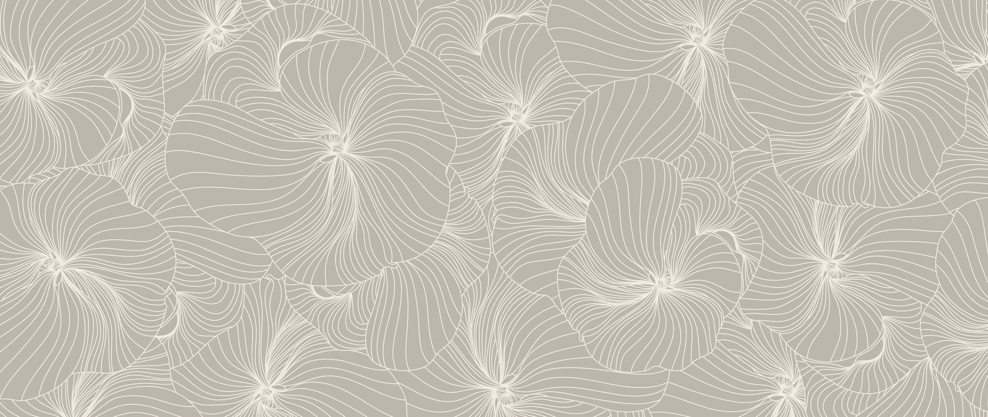 Abstract Line Art Background Minimalist Pencil Hand Drawn Contour Doodle Scribble Curve Lines