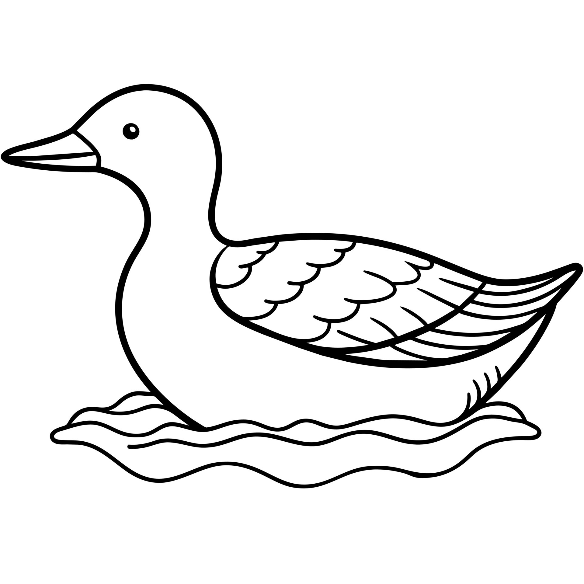 American Dipper Bird Swims Icon Illustration 46538817 Vector Art At Vecteezy
