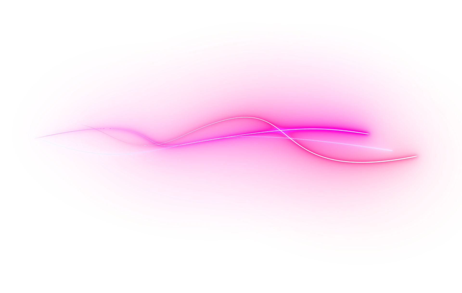 Abstract neon laser line curve wave retro style 80s-90s 46544693 PNG