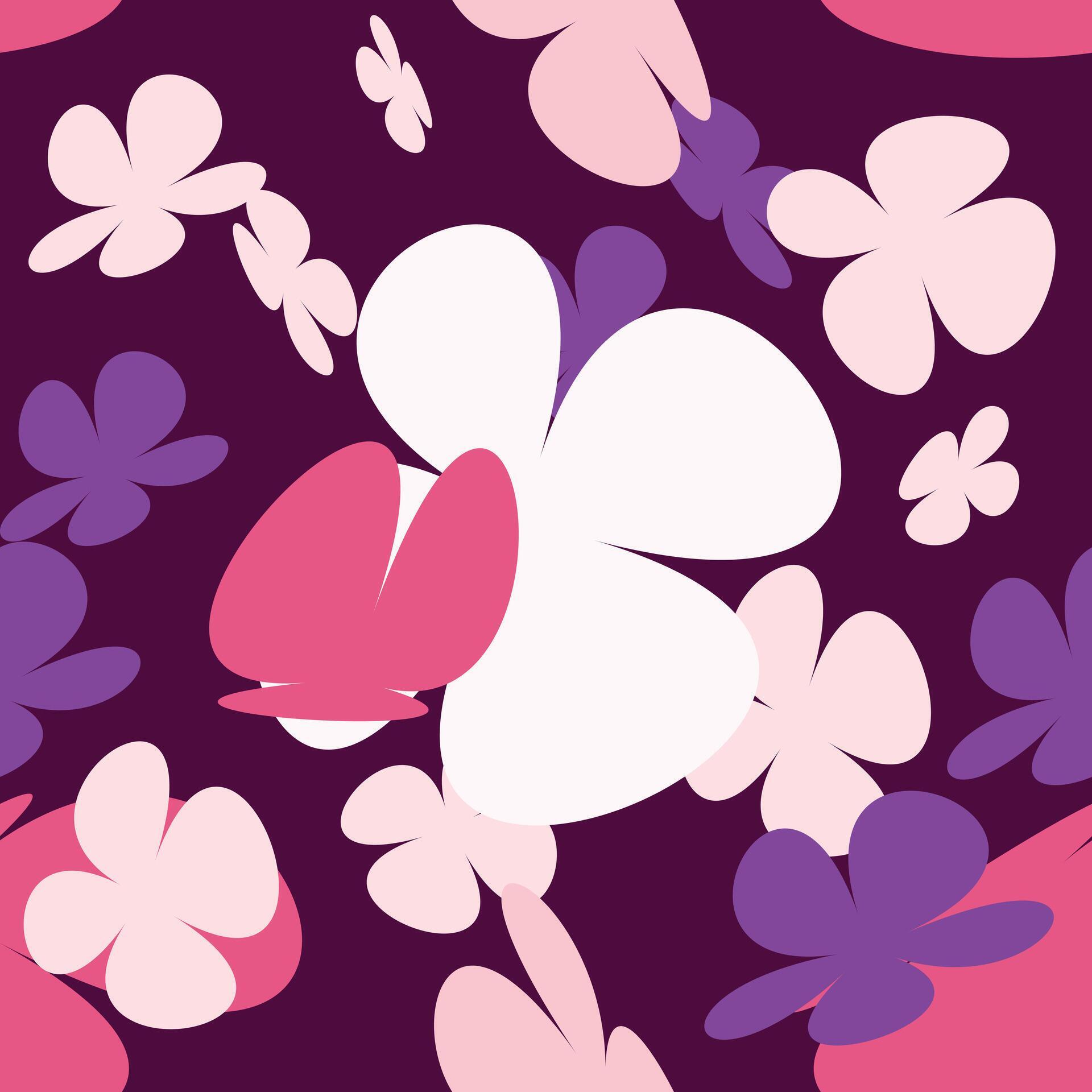 Simple Flowers Pattern Seamless With Simple Pretty Little Floral Liberty Seamless Texture