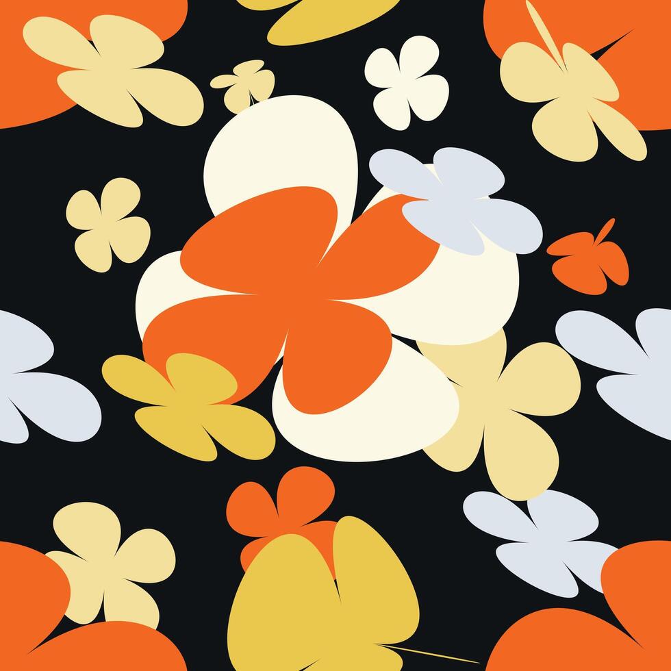 Simple Flowers Pattern Seamless With Simple Pretty, Little Floral ...