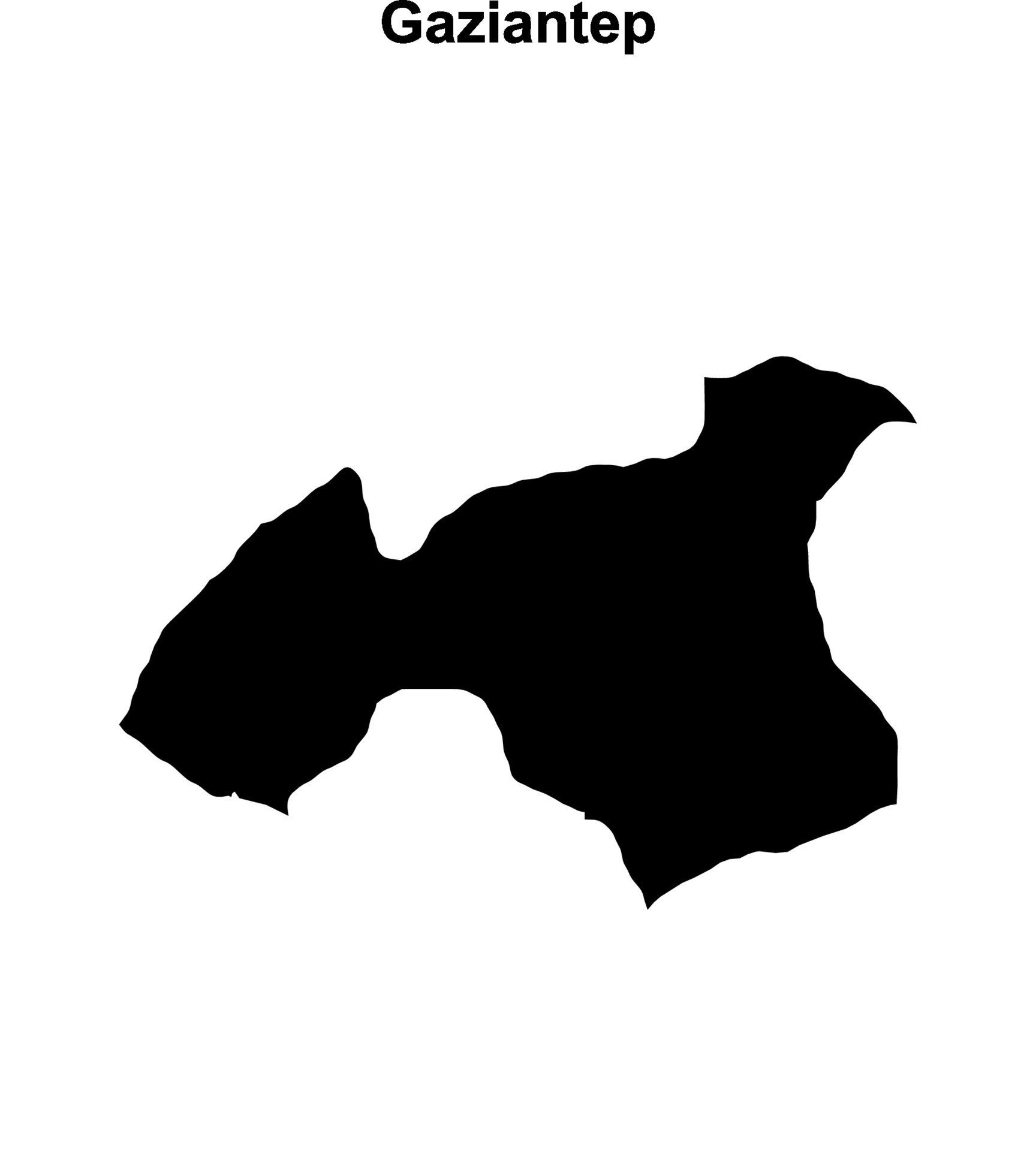 Gaziantep outline map 46570313 Vector Art at Vecteezy Gaziantep outline map 46570313 Vector Art at Vecteezy