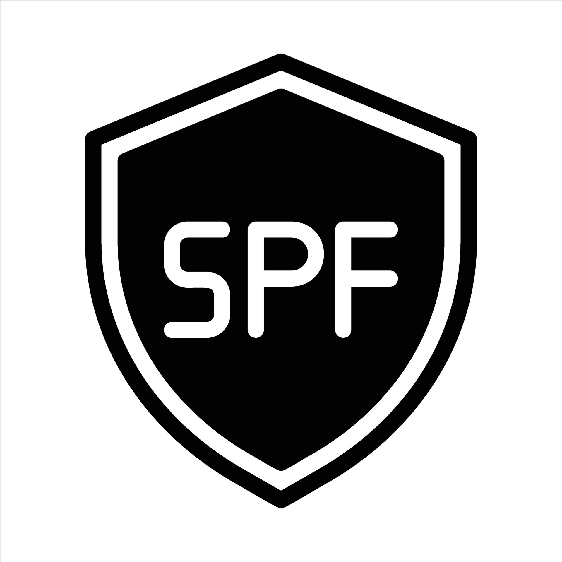 spf in flat design style 46576213 Vector Art at Vecteezy
