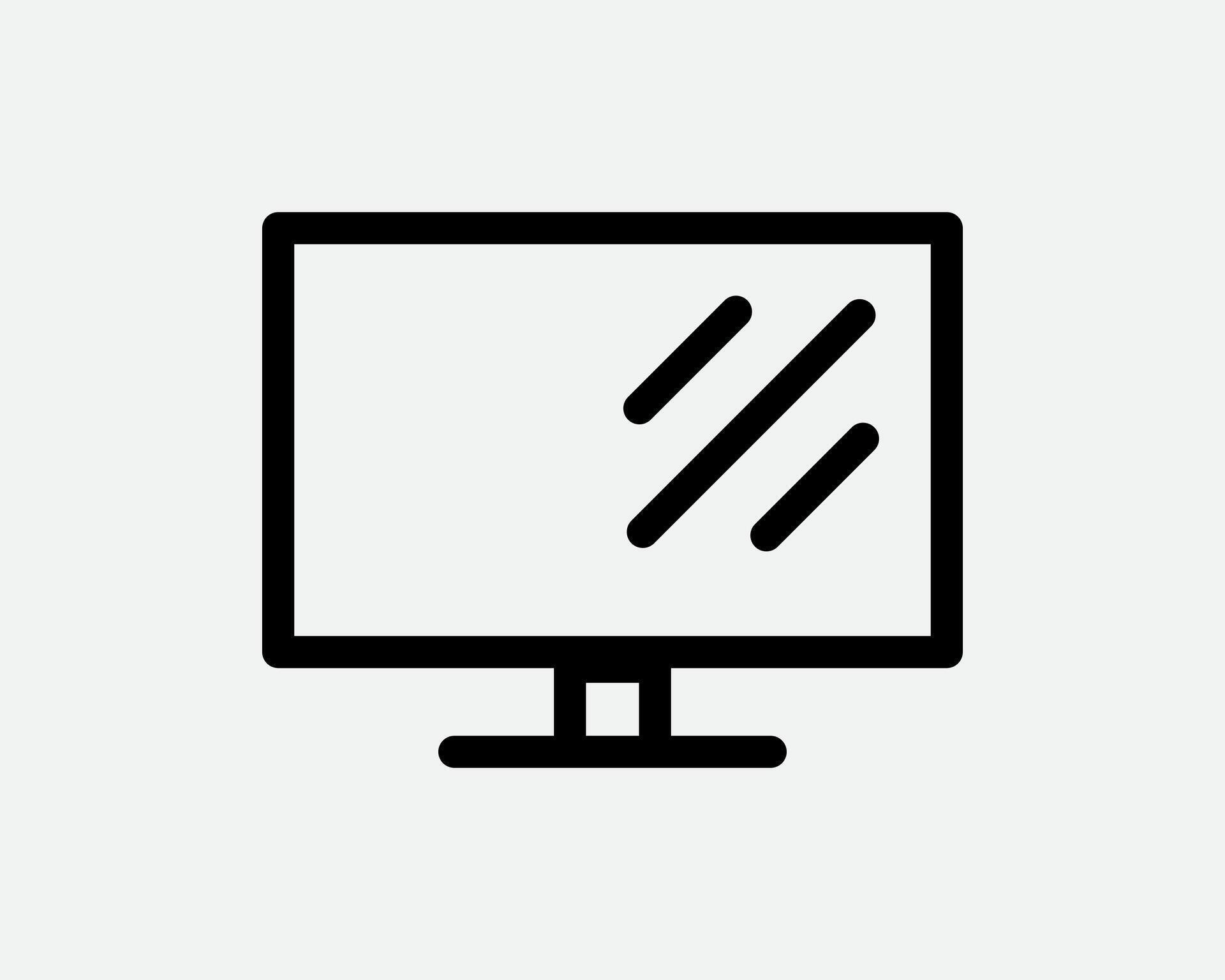 Scratched surface icon. Scratch resistant sign. Broken screen symbol ...