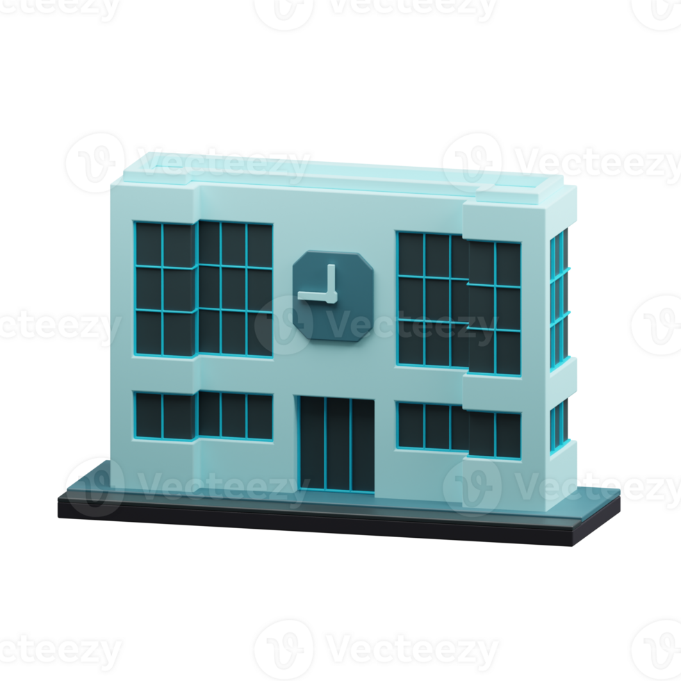 Building 3d Illustration 46585657 Png