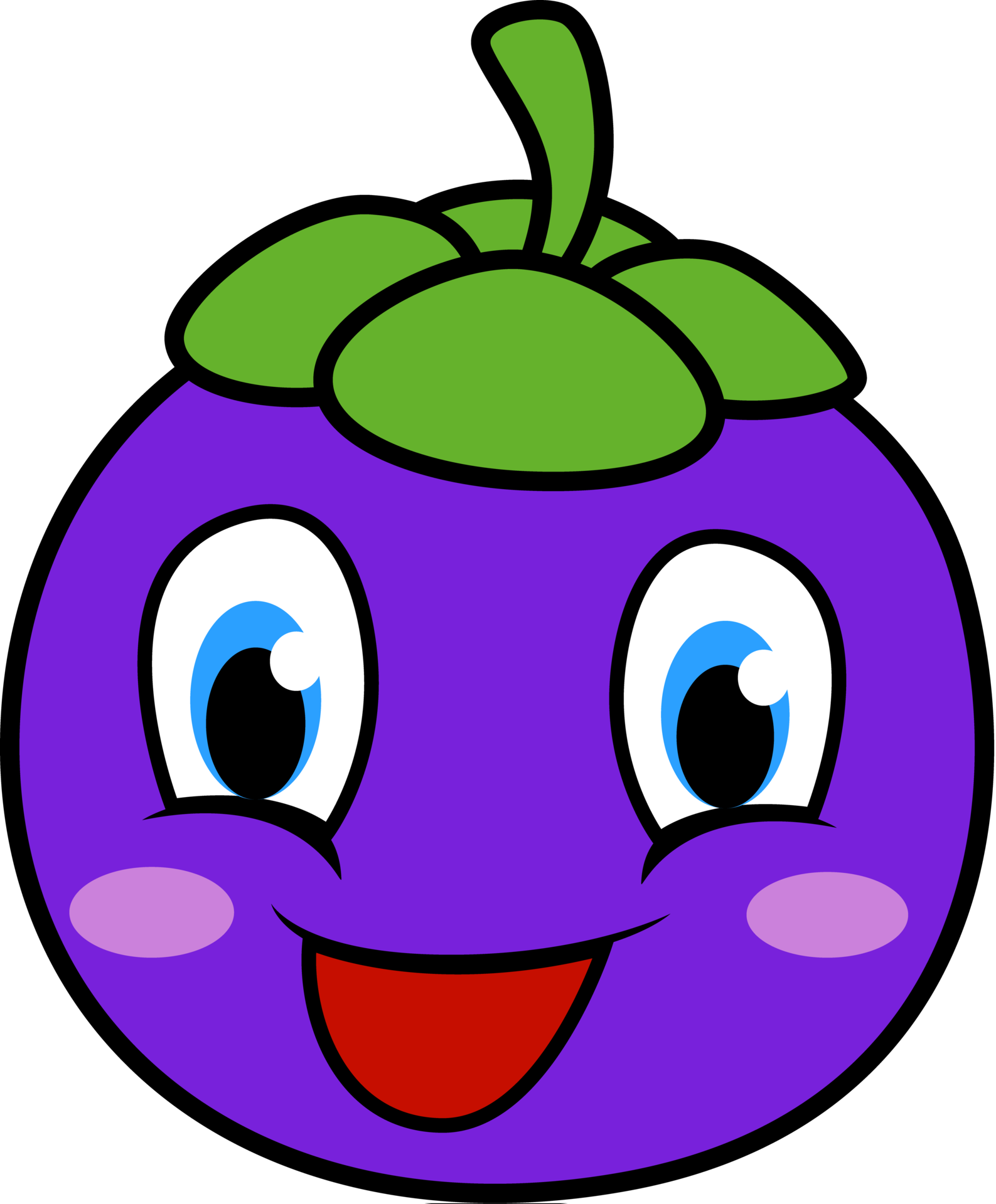 Linda Gracioso Fruta Dibujos Animados Personaje 46586161 Png