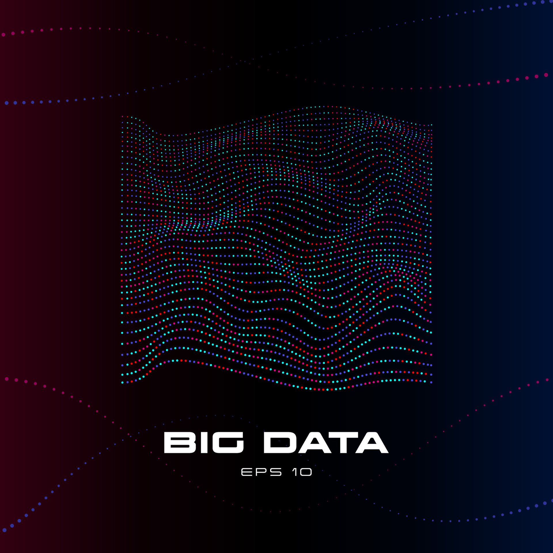 Big data visualization. 46588101 Vector Art at Vecteezy