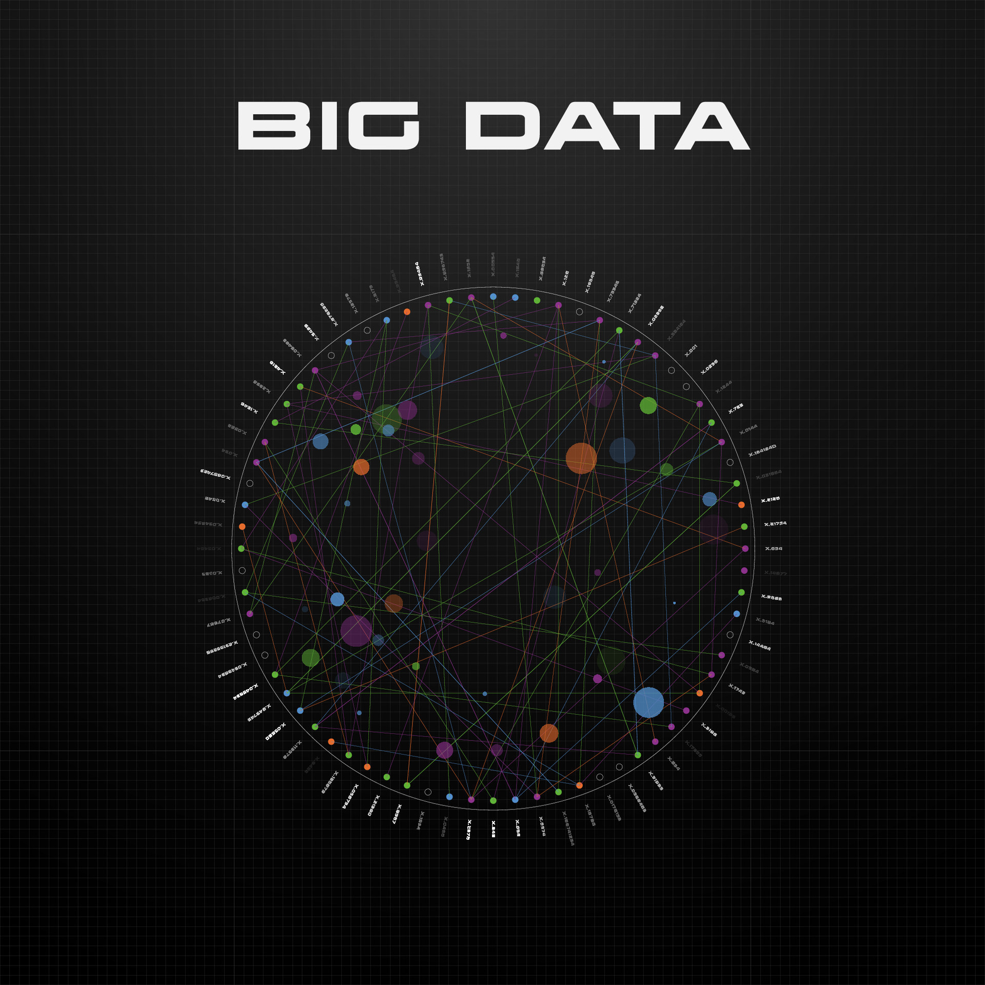 Big data visualization. 46588159 Vector Art at Vecteezy
