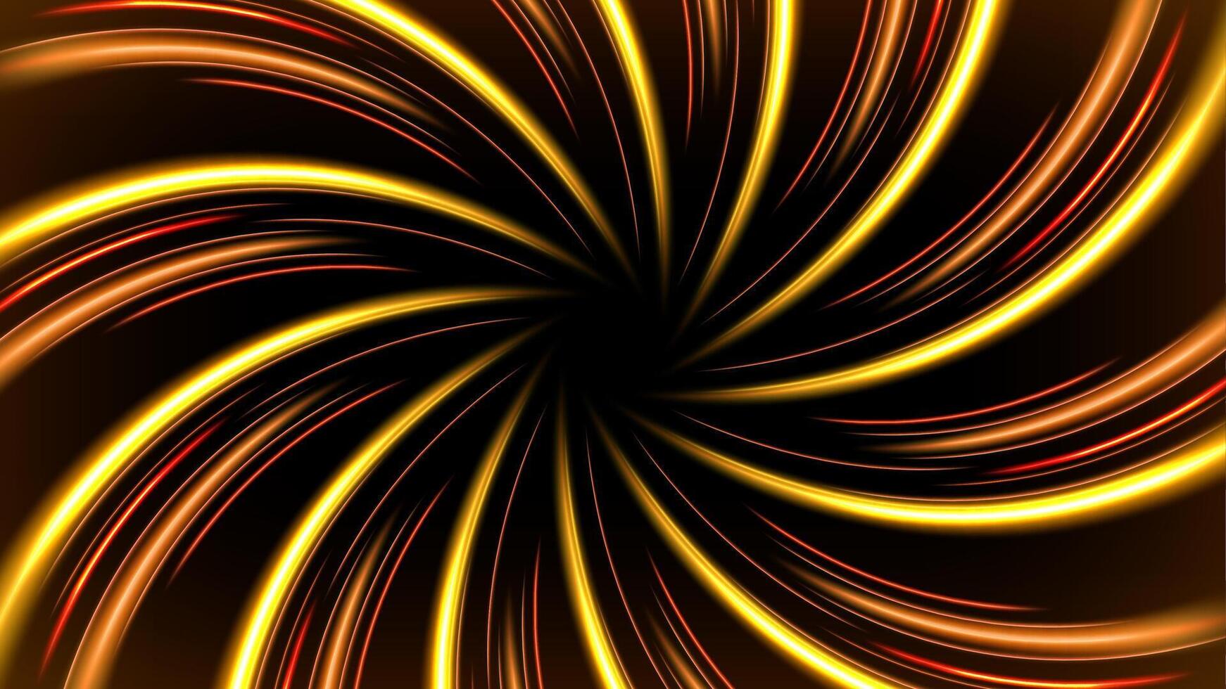 Gold and Red Rays Zoom in Motion Effect, Swirl Light Color Trails 46594222 Vector Art at Vecteezy