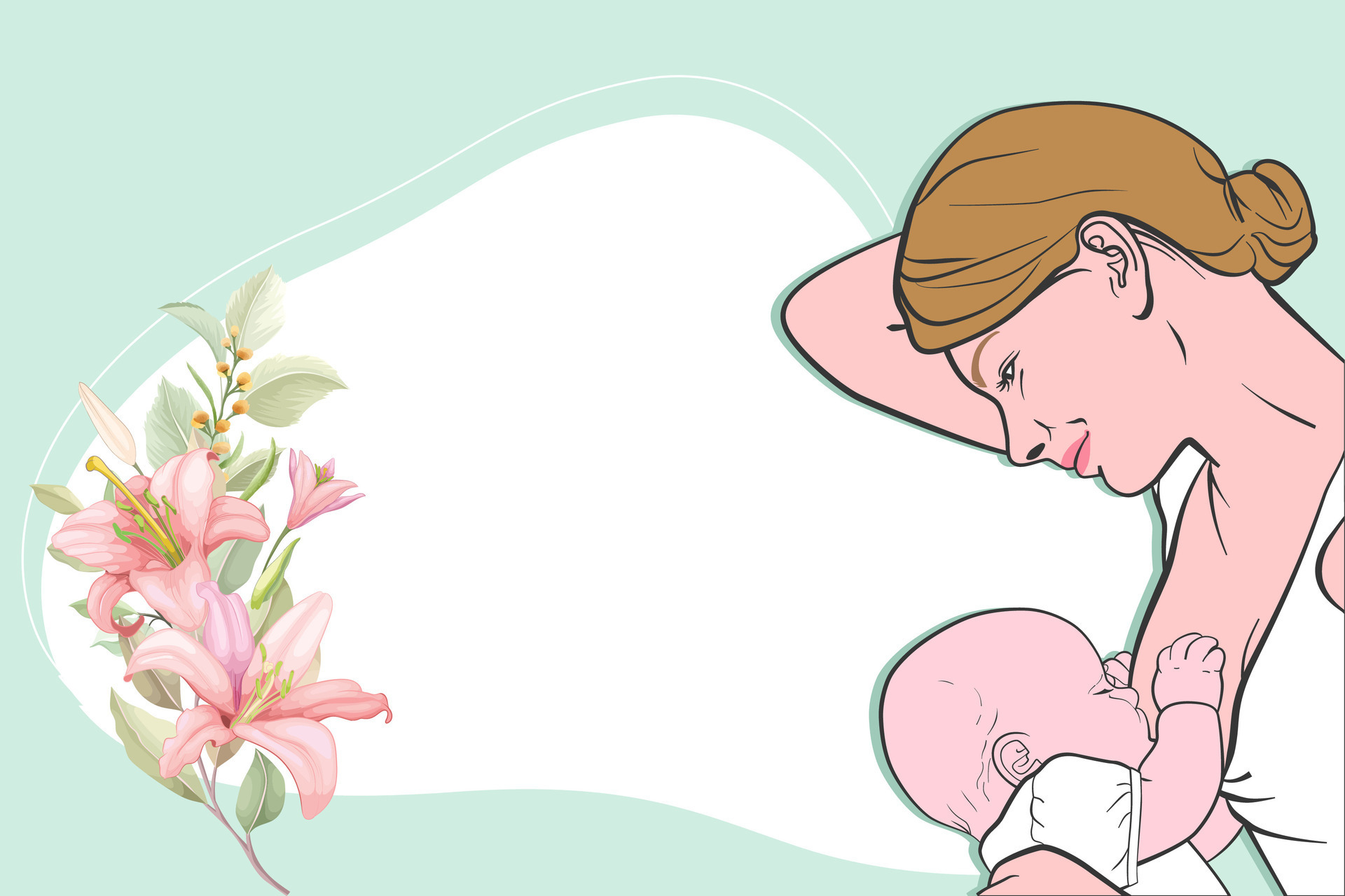 Hand drawn breastmilk illustration. 46599308 Vector Art at Vecteezy