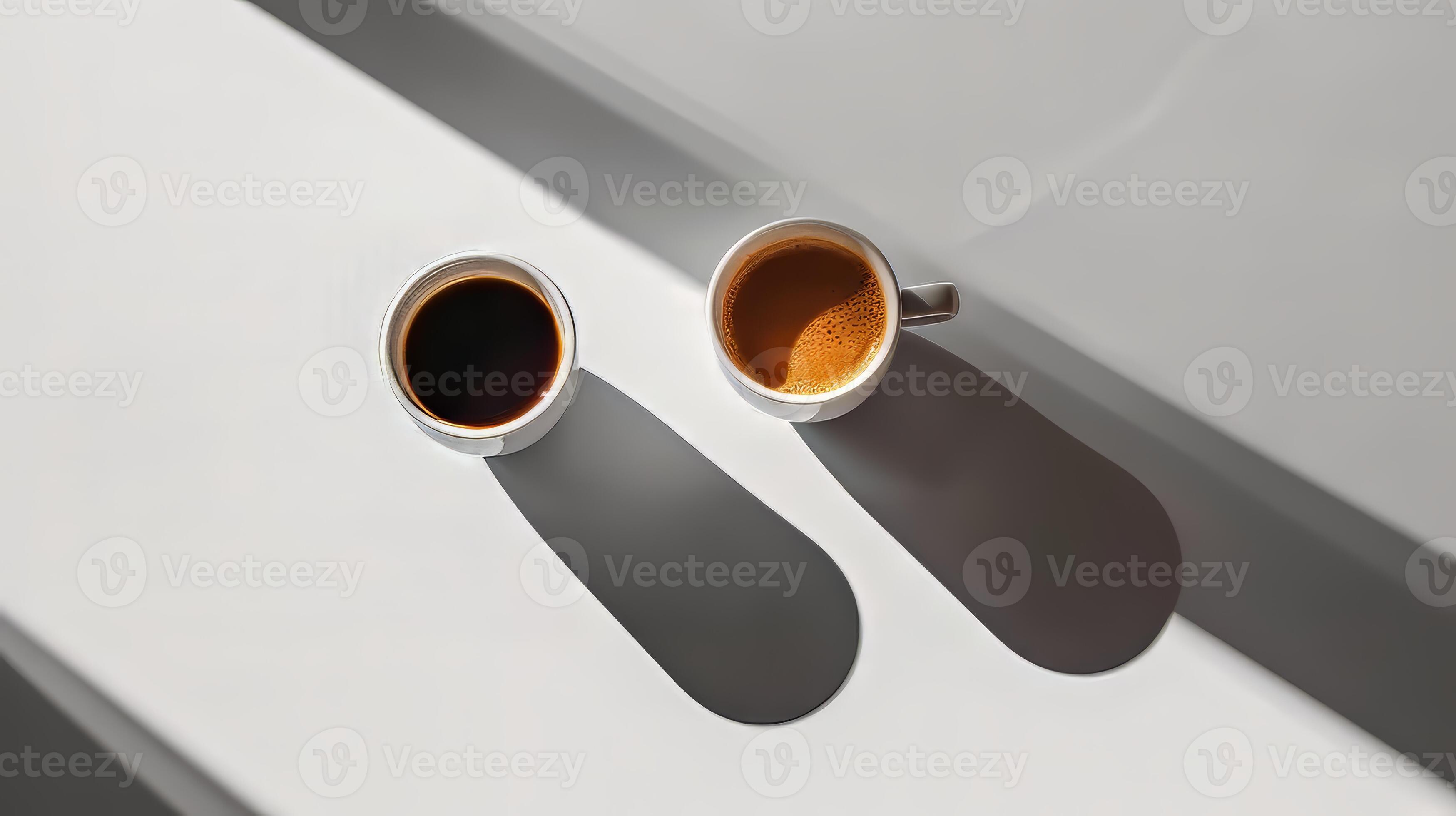 Simplicity speaks volumes in this minimalistic coffee composition ...