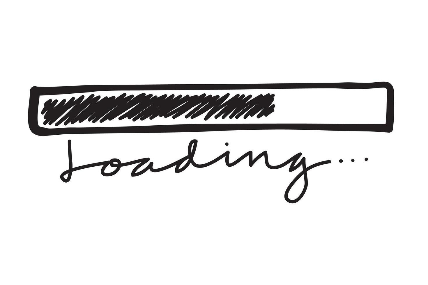 loading sign doodle. 46607331 Vector Art at Vecteezy