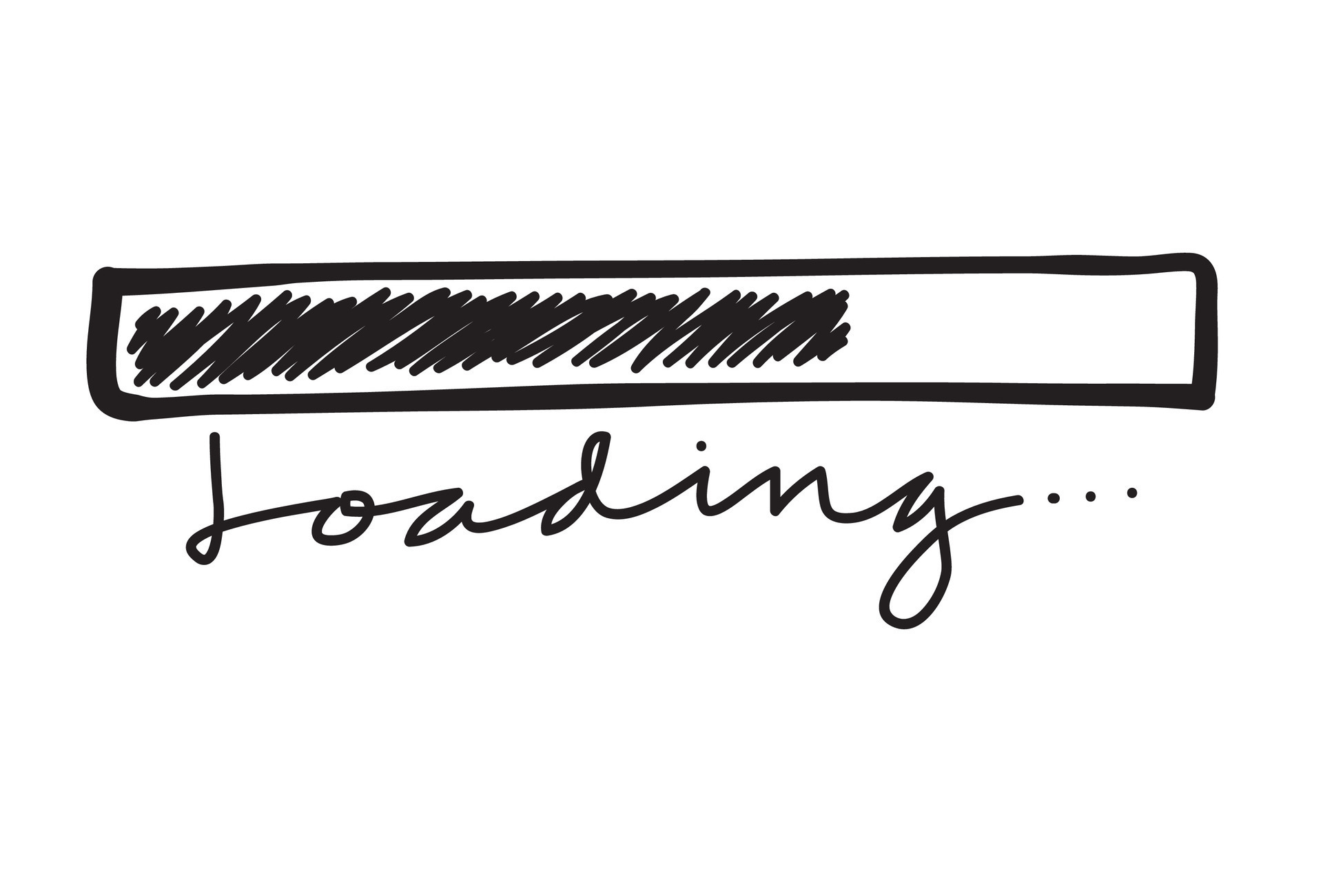 loading sign doodle. 46607331 Vector Art at Vecteezy