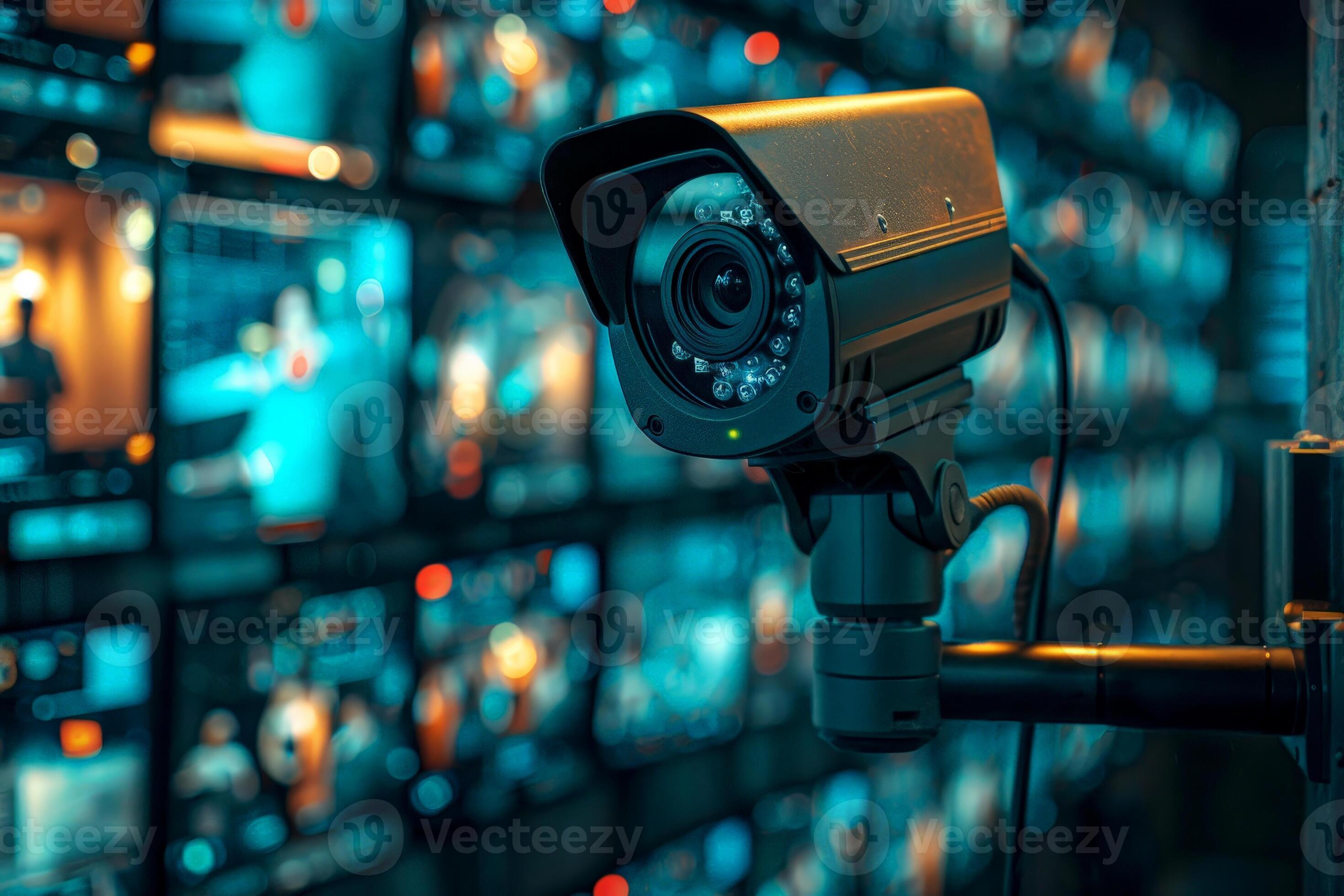 Cctv Security Camera System With Motion Detection And Face Recognition