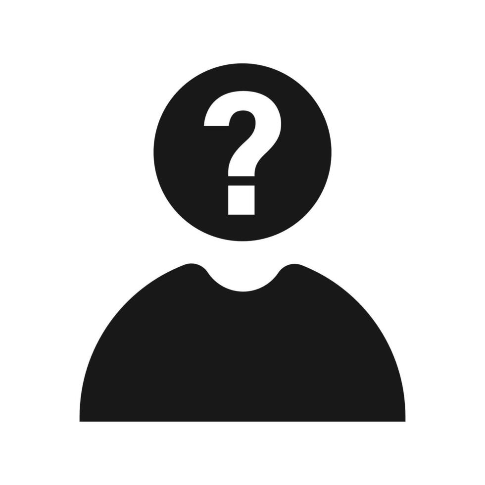 missing person icon or logo design isolated sign symbol illustration. A collection of high ...