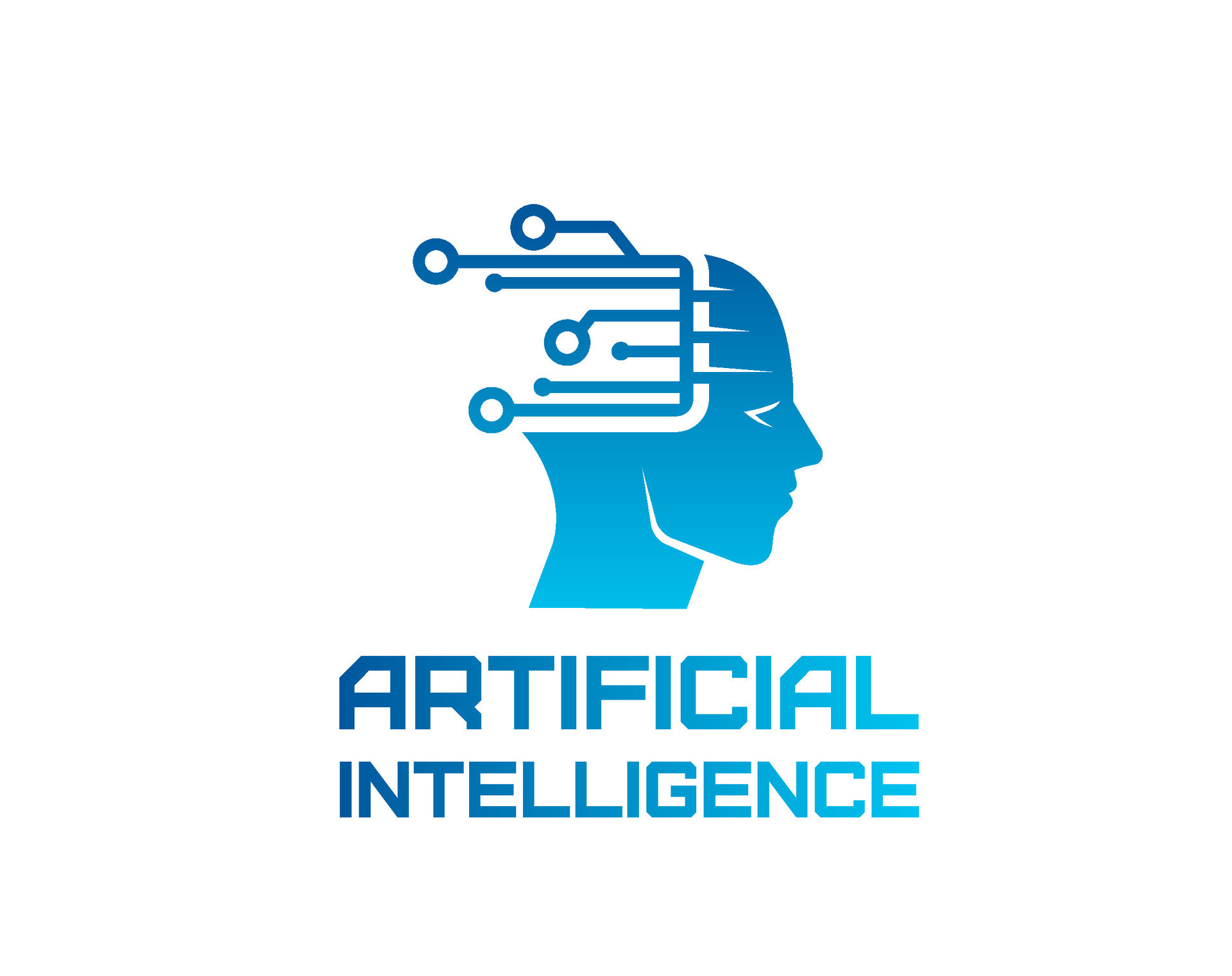 AI artificial Intelligence icon, machine learning 46631370 Vector Art ...