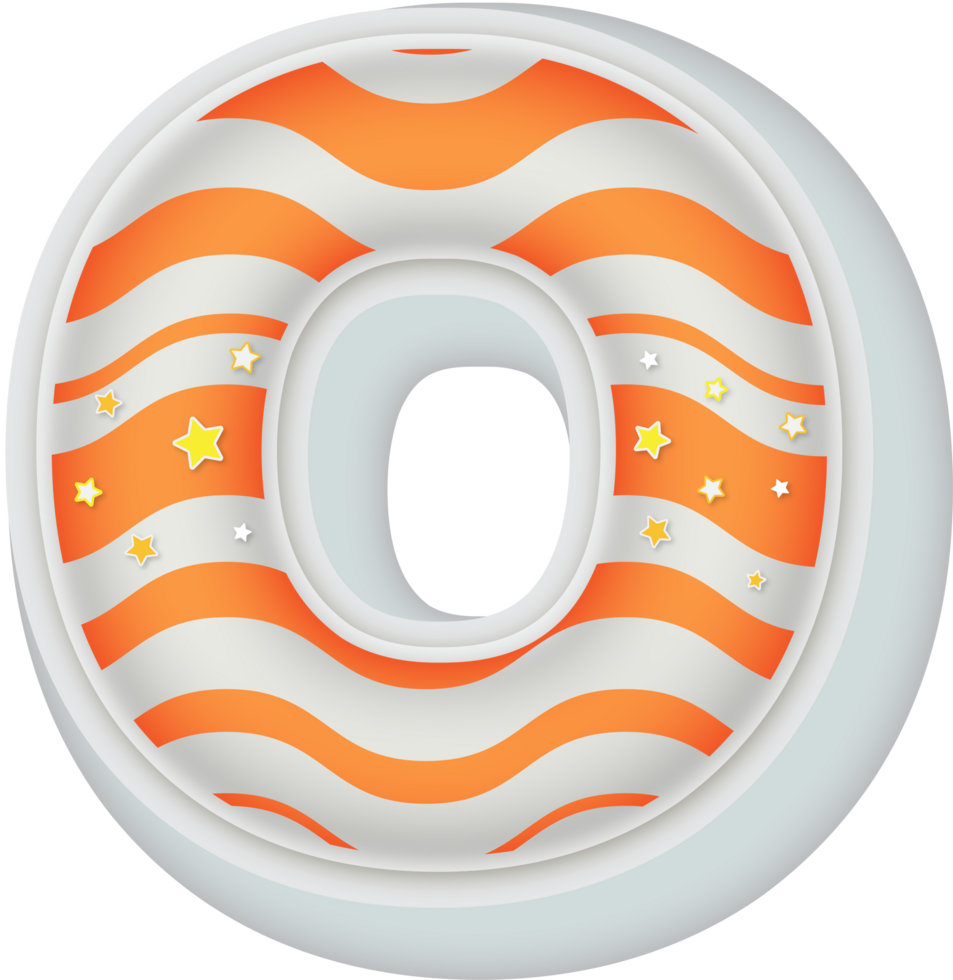 Letter O, 3d Fantasy Alphabet Letter Text Effect 46635535 PNG