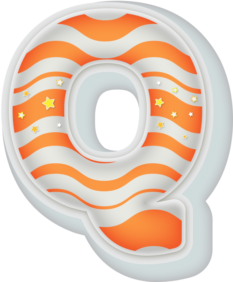 Letter Q, 3d Fantasy Alphabet Letter Text Effect 46635537 PNG