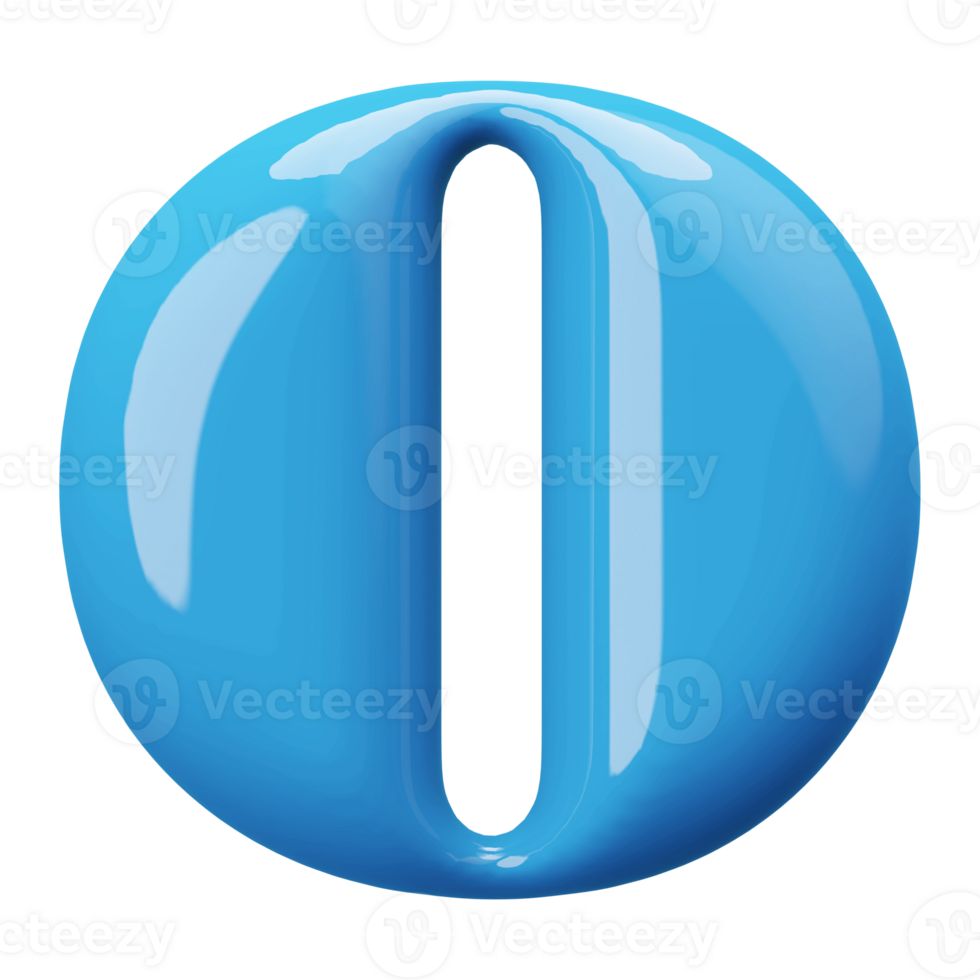 3d Fonte carta o maiúscula 46644885 PNG