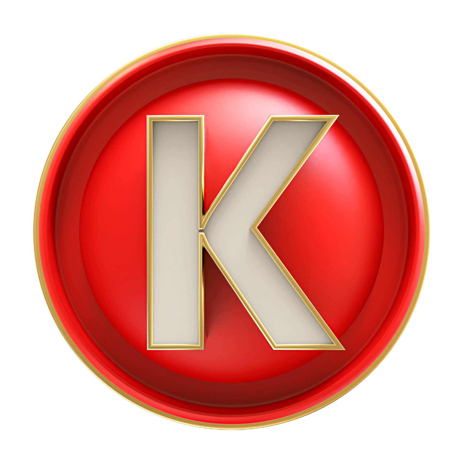 icono 3d fuente letra k mayúscula 46645434 PNG