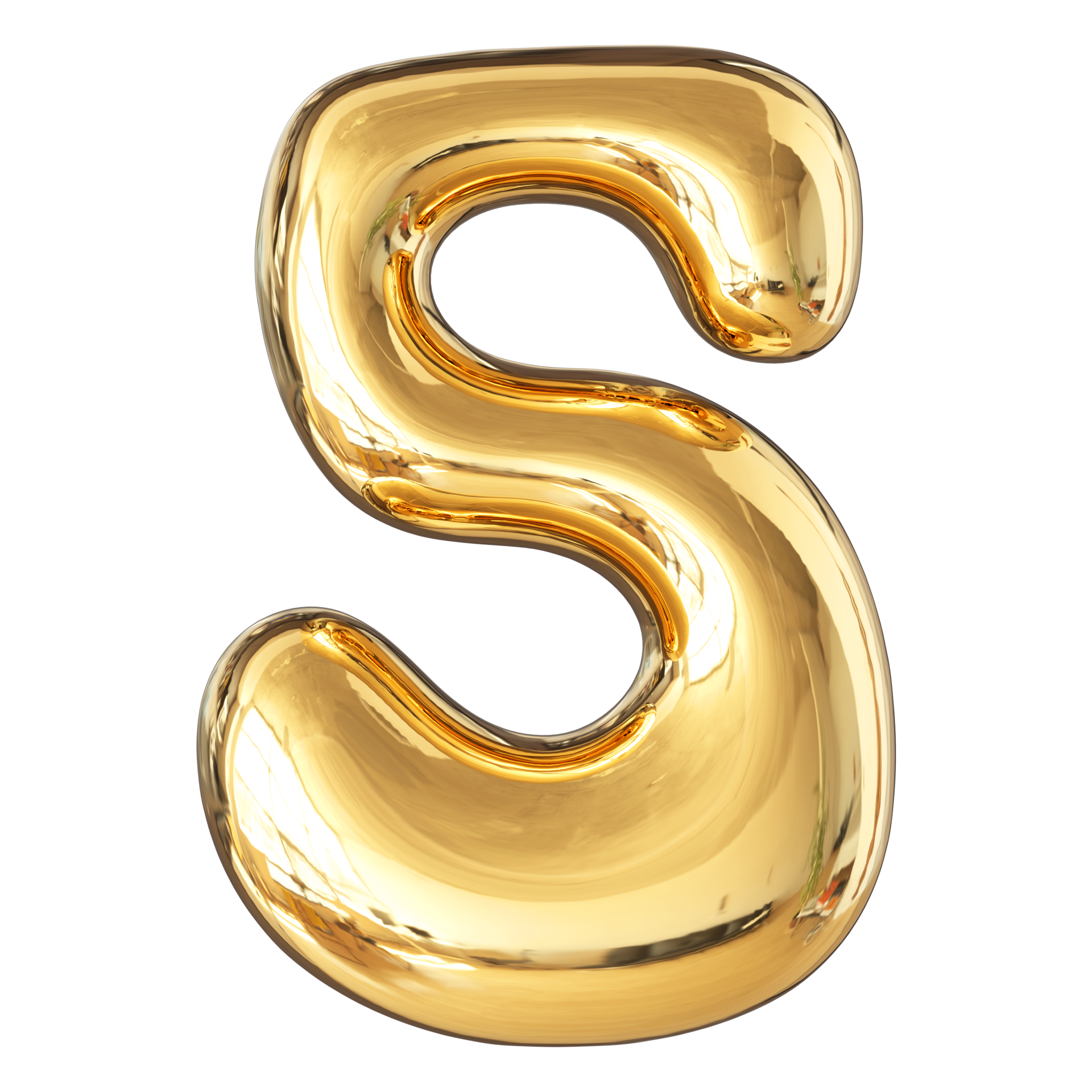 Gold 3d Number 5 46646438 Png