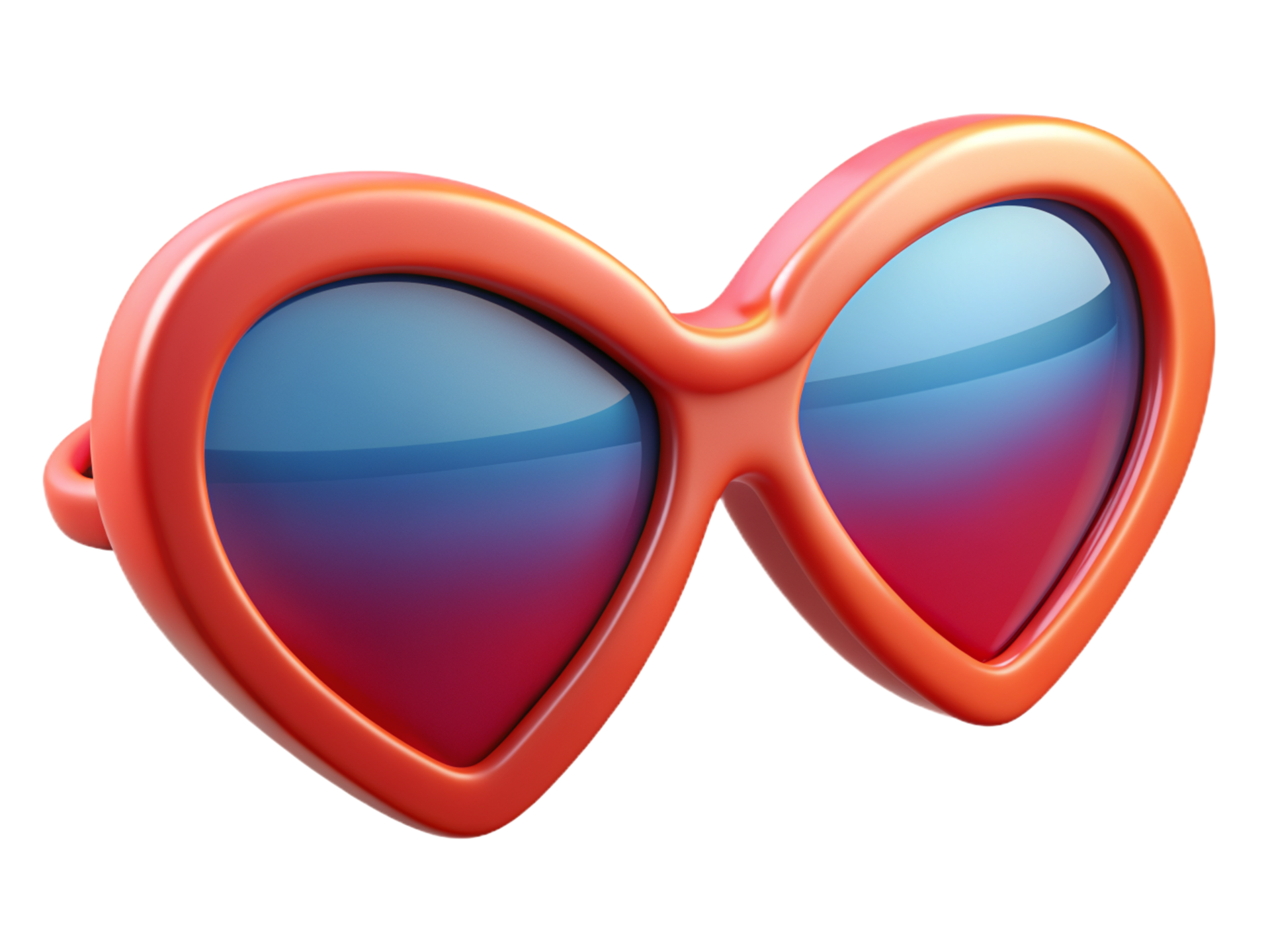 Heart Shaped Sunglasses 3d Graphic 46647300 Png