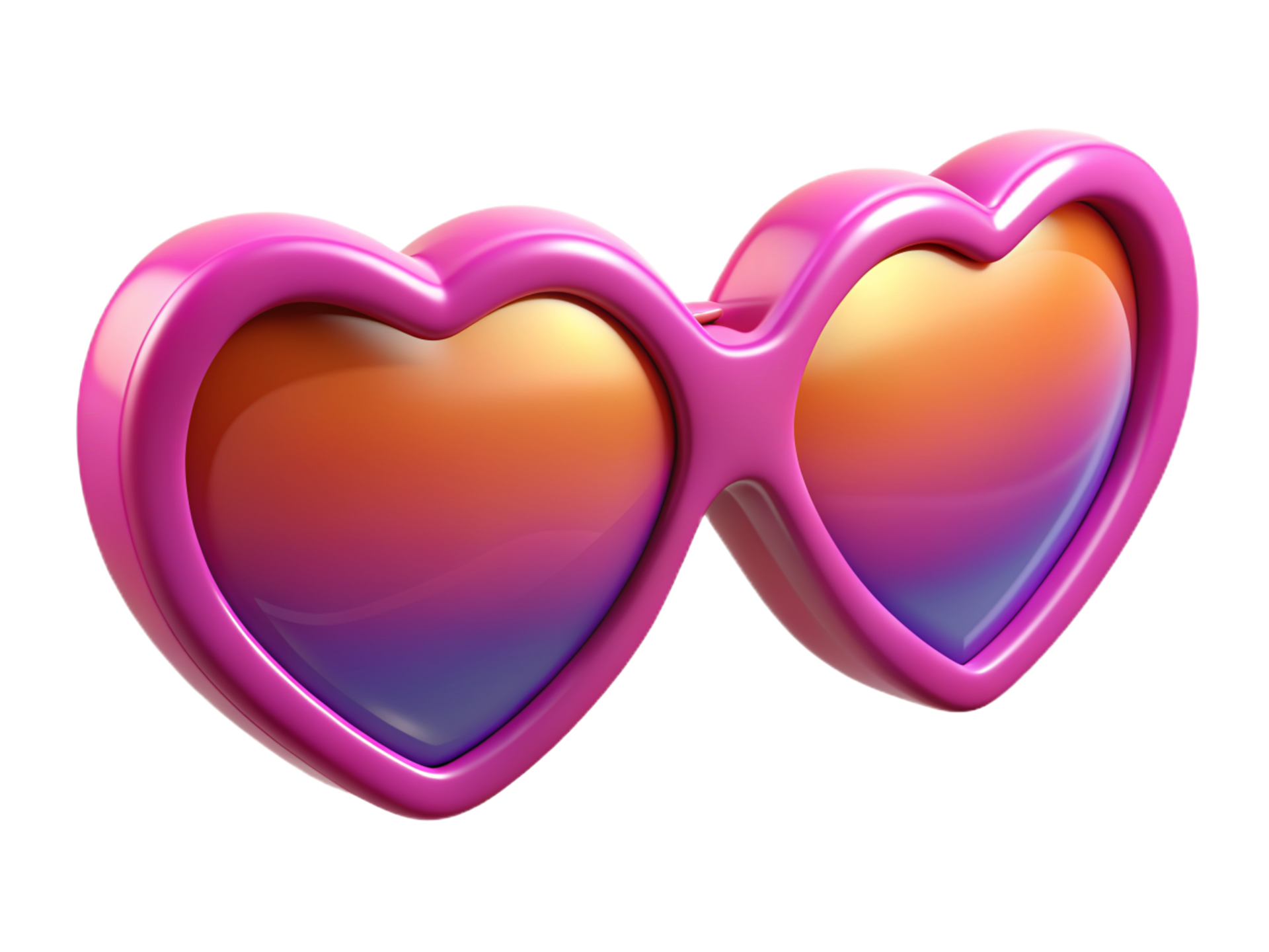 Heart Shaped Sunglasses 3d Item 46647322 Png