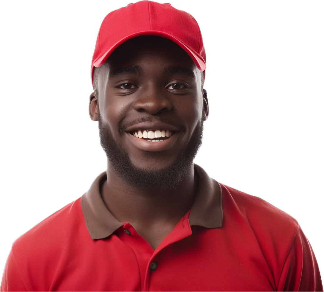 Smiling Delivery Man 46651732 Png