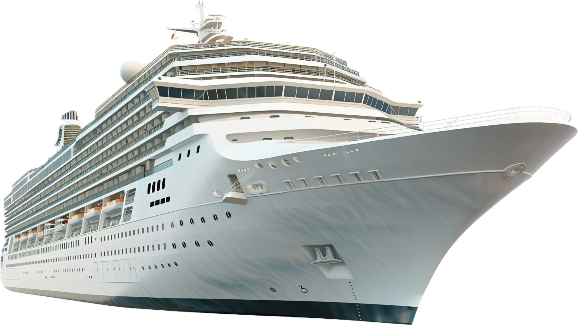 Luxury Cruise Ship at Sea. 46651748 PNG