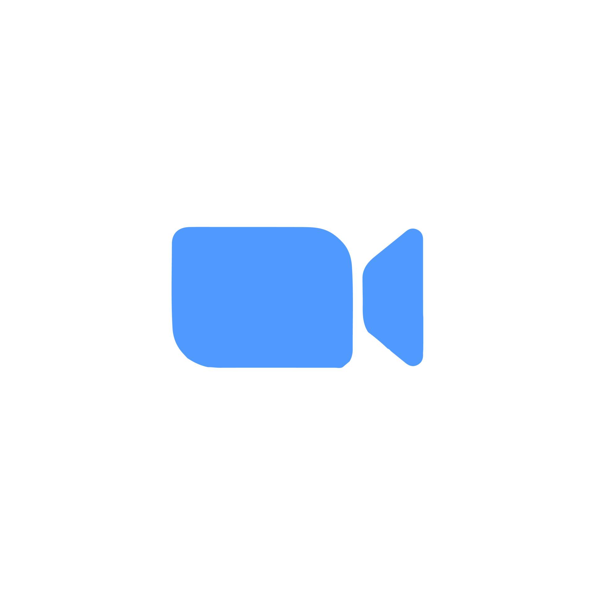 Zoom Logo. Blue Camera Icon. videography Icon for Graphic Design Projects 46653401 PNG