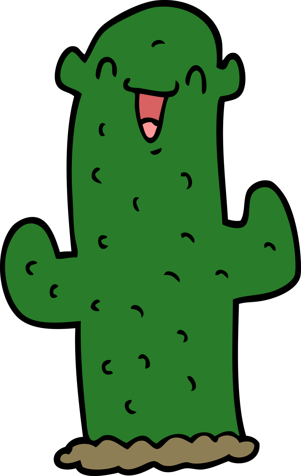 Cartoon Cactus Drawing 46687771 Png