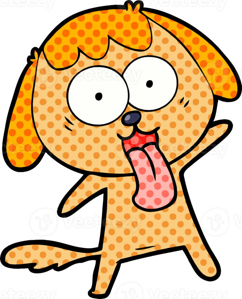 Linda Dibujos Animados Perro Dibujo 46688497 Png