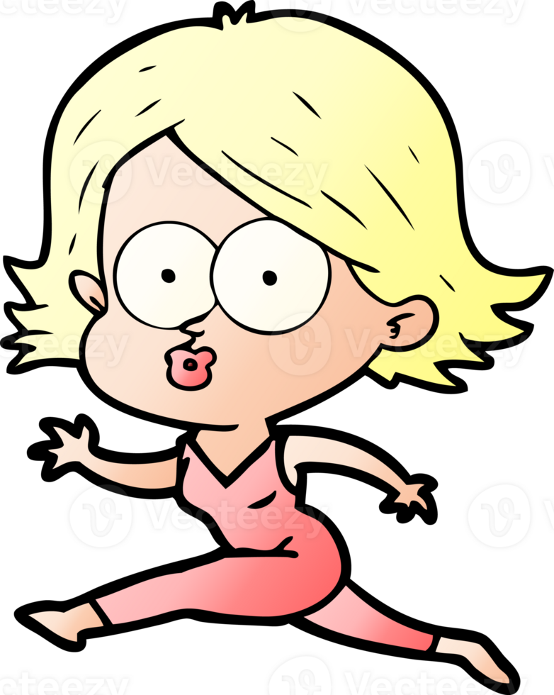 Cartoon Girl Pouting 46689673 Png