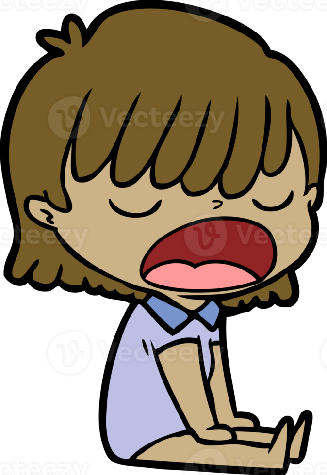 femme de bande dessinée parlant fort 46696137 PNG femme de bande dessinée parlant fort 46696137 PNG