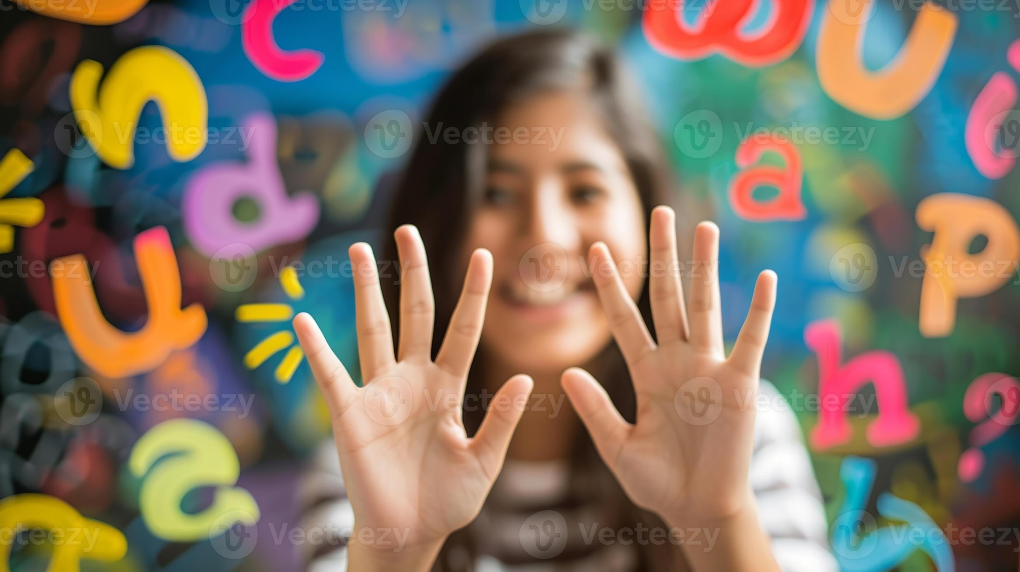 A person learning a new language highlighting the cognitive benefits of ...