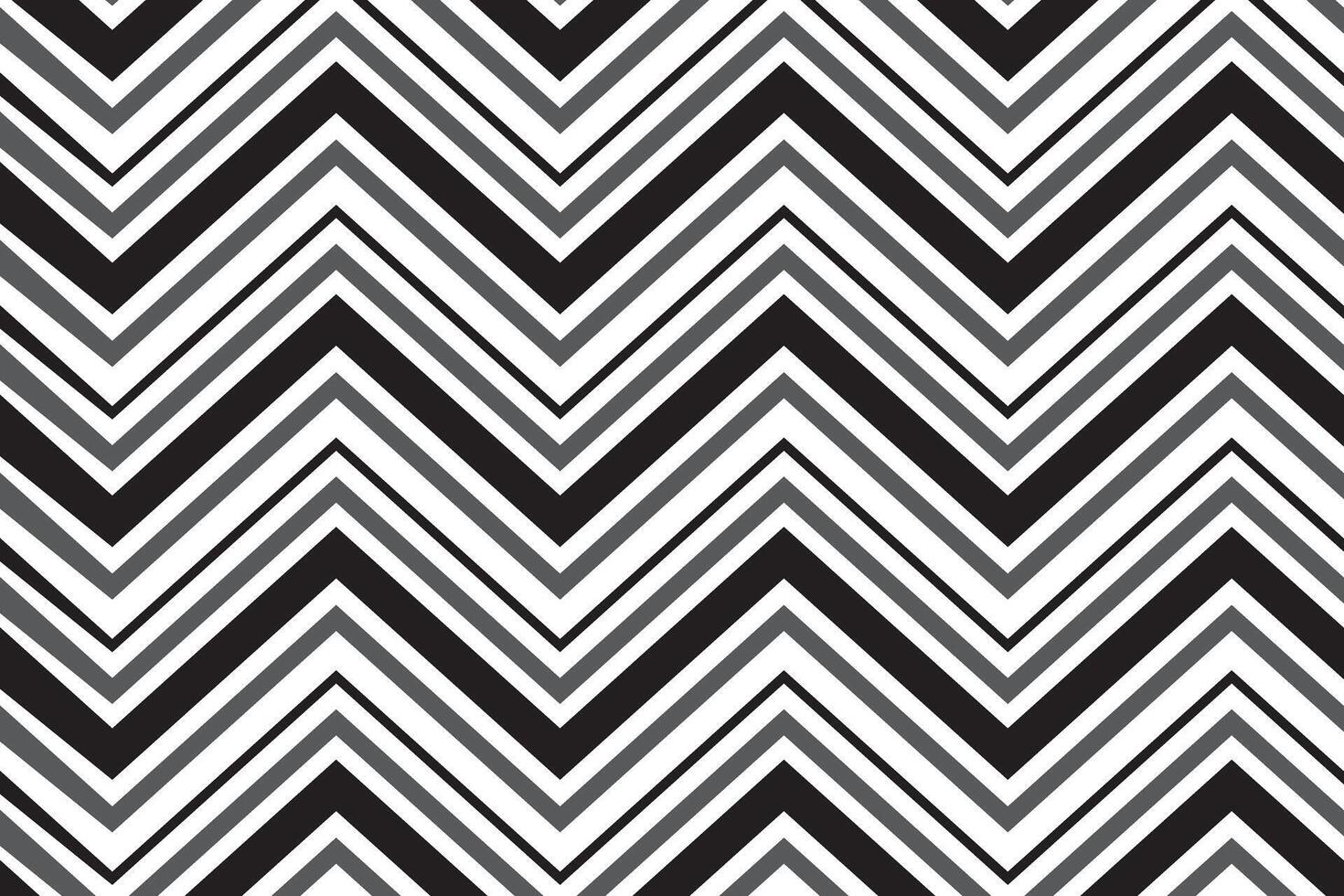 Simple Abstract Black Ash Grey Color Geometric Zig Zag Line Pattern A Black And White Geometric