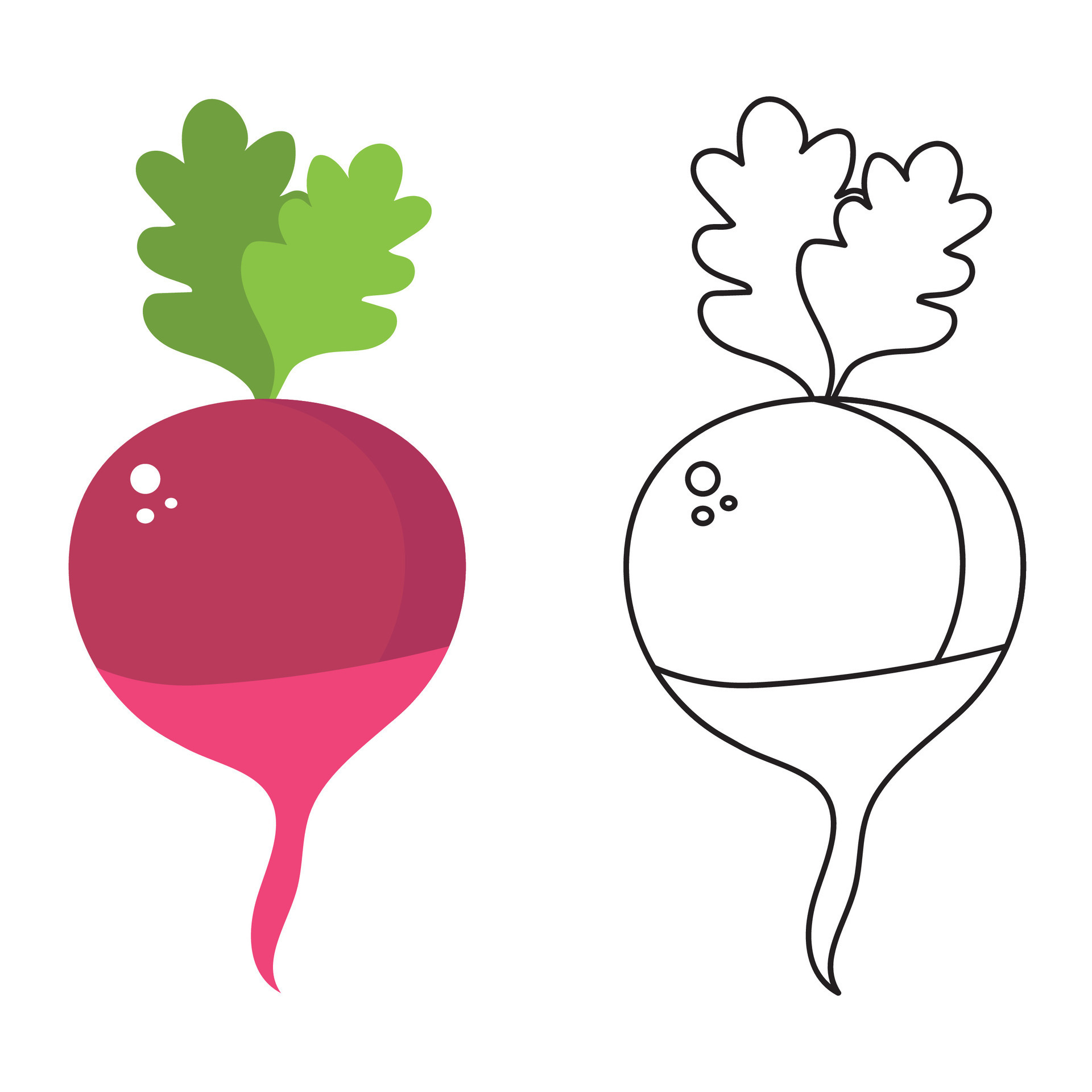 Coloring Pages Outline with Color 46742359 Vector Art at Vecteezy