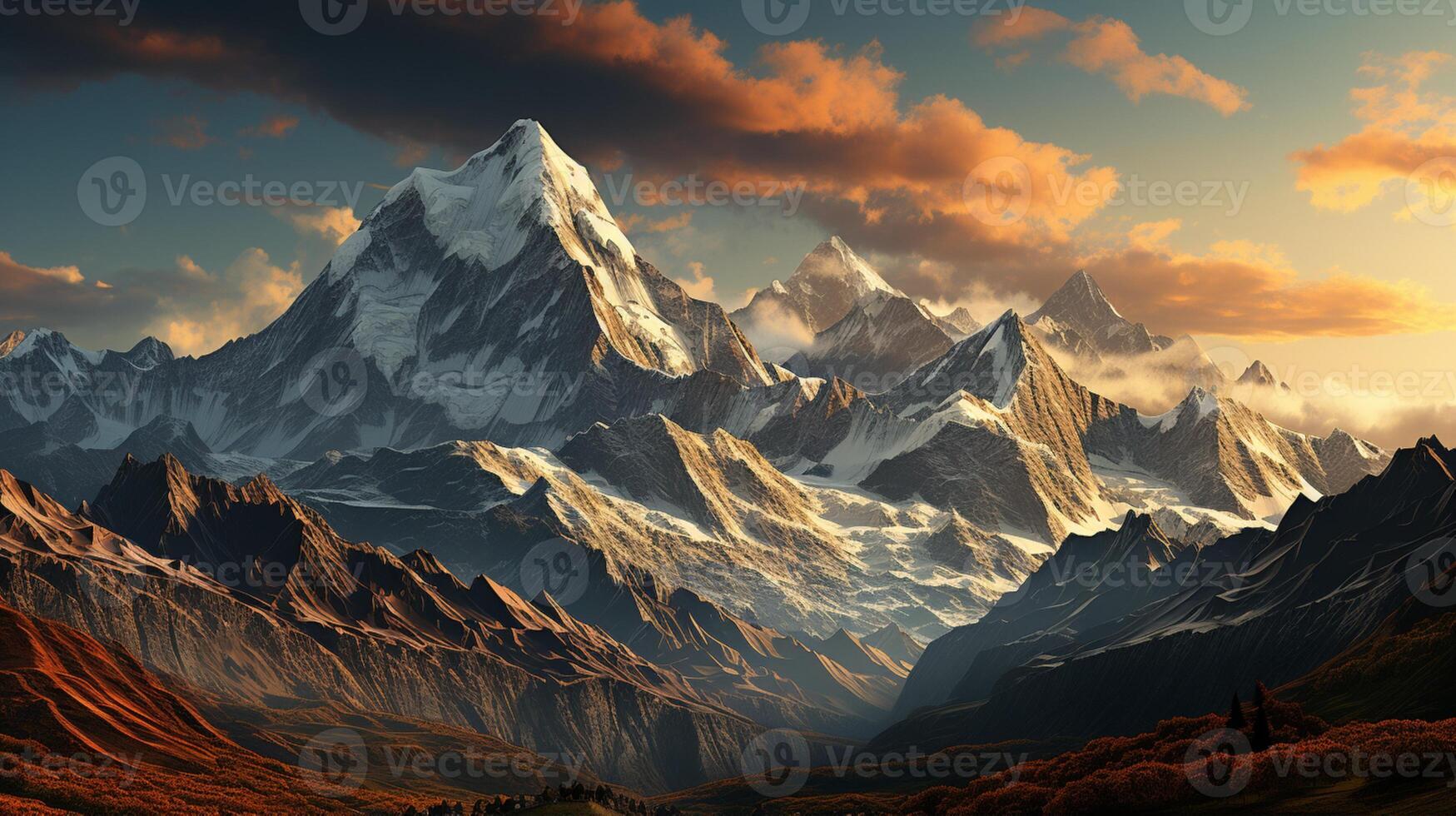 2 Mountains Stock Photos, Images and Backgrounds for Free Download