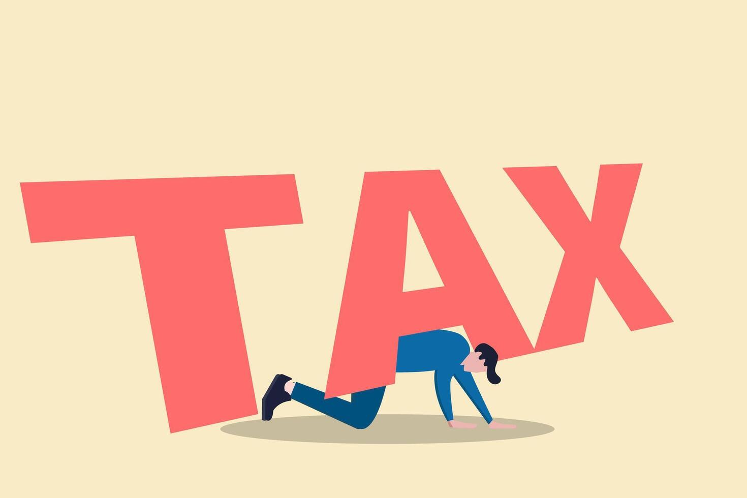 Businessman bending under TAX. concept of risk and financial 46744261 ... Businessman bending under TAX. concept of risk and financial 46744261 ...