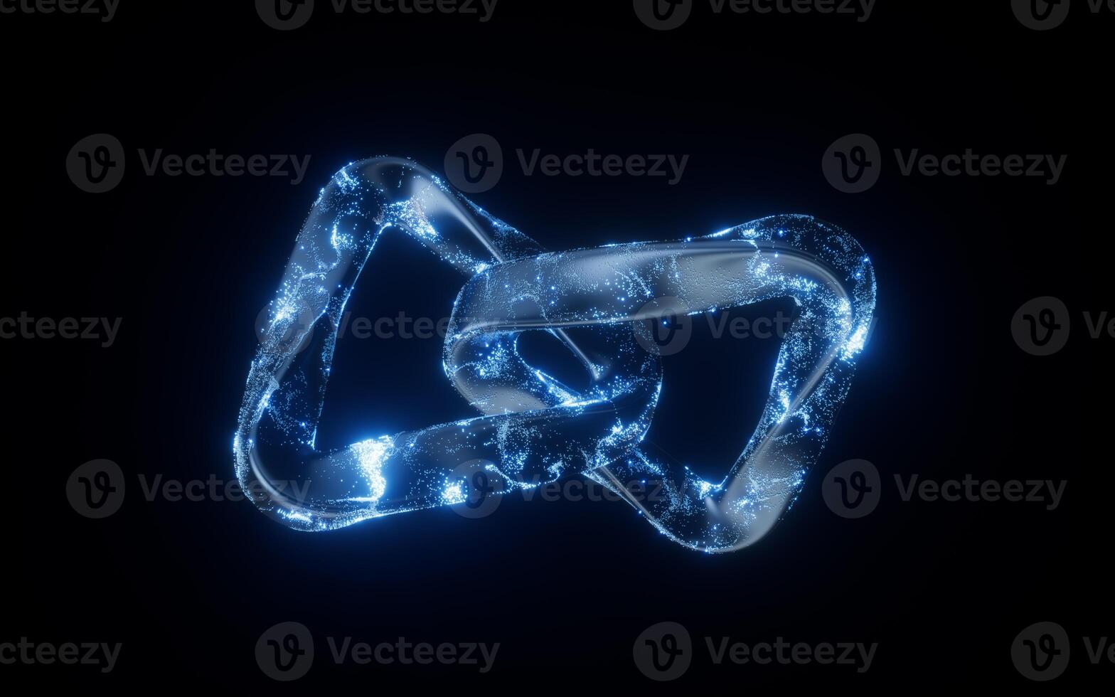 Abstract curve geometry with flowing particles, 3d rendering. 46745476 Stock Photo at Vecteezy