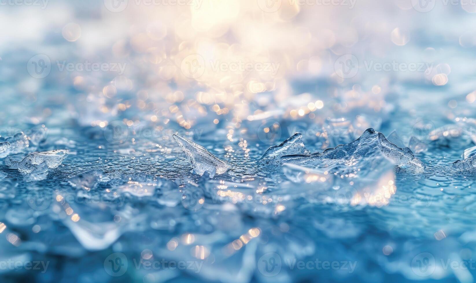 Cracked ice surface background, natural ice texture 46764573 Stock Photo at Vecteezy