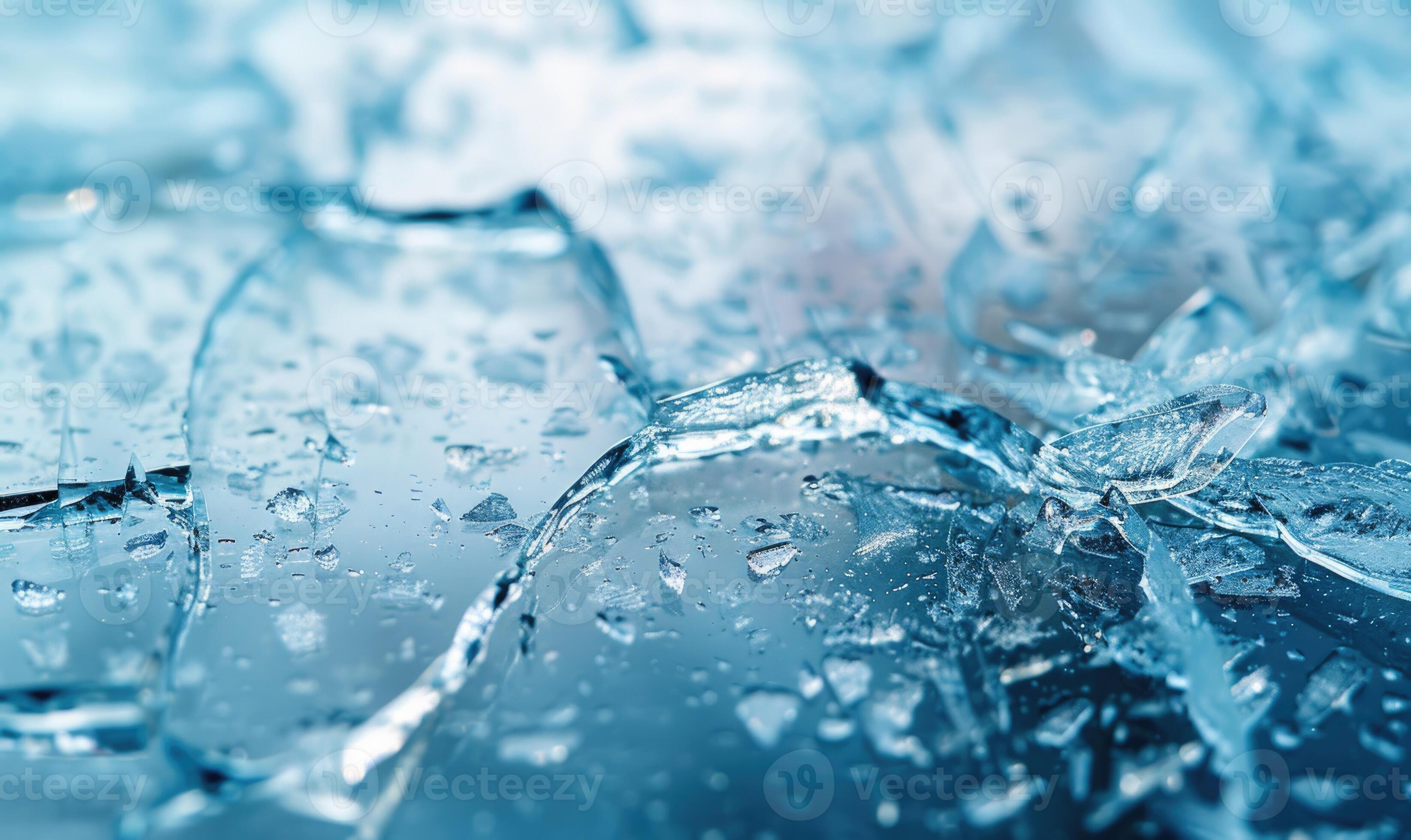 Cracked ice surface background, natural ice texture 46764622 Stock Photo at Vecteezy